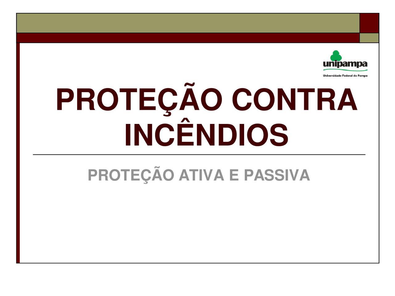 Prevenção A Incêndio Docsity