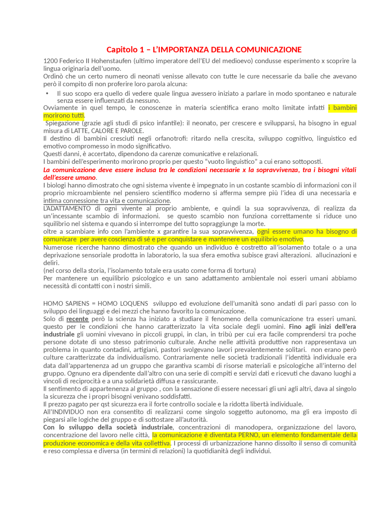 Comunicare In Modo Etico Docsity