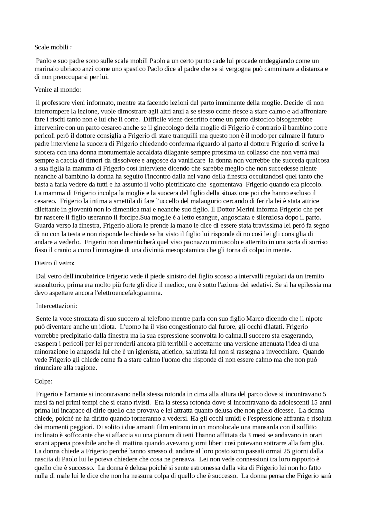 Giuseppe Pontiggia Letteratura Docsity