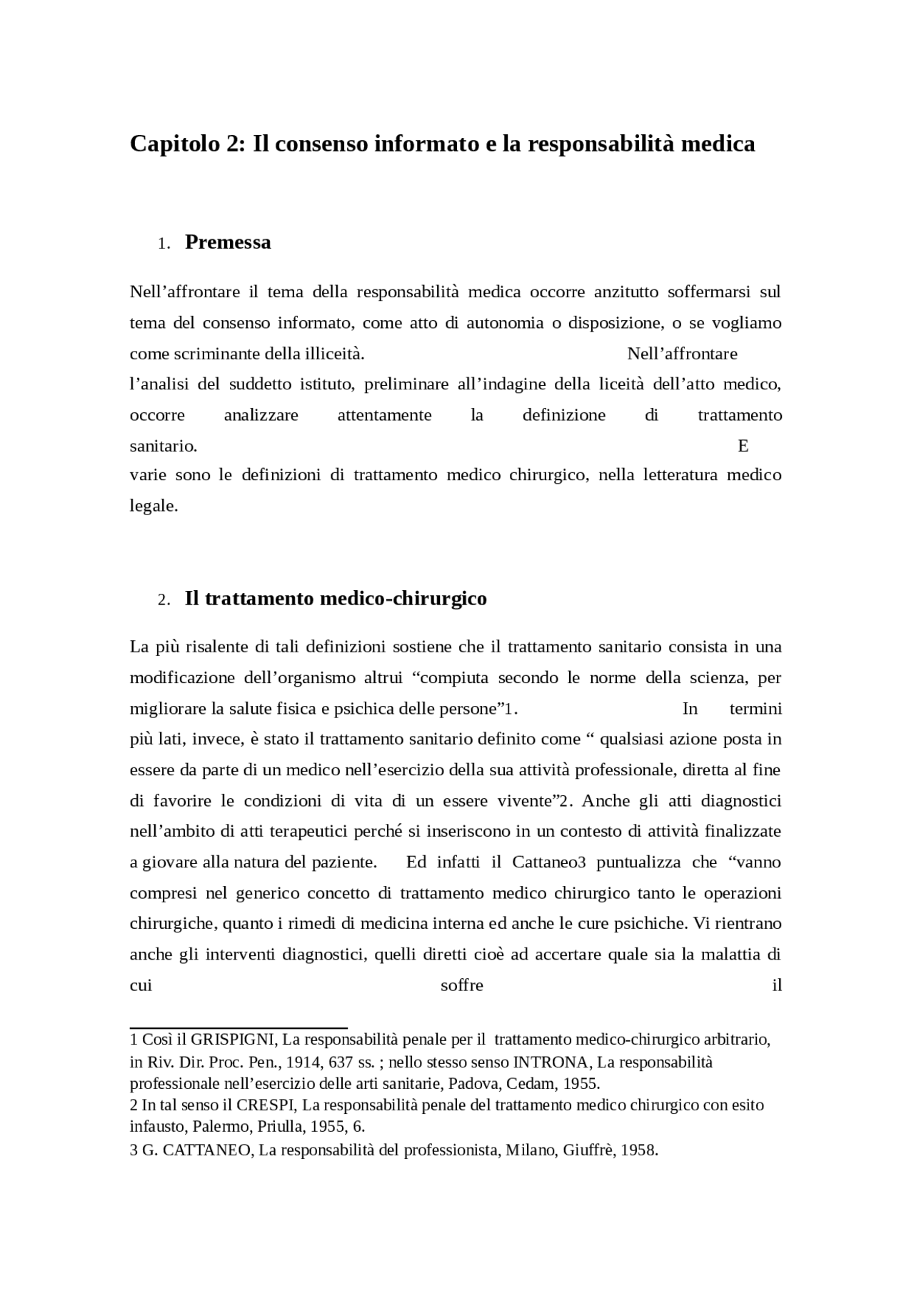 Il Consenso Informato Docsity
