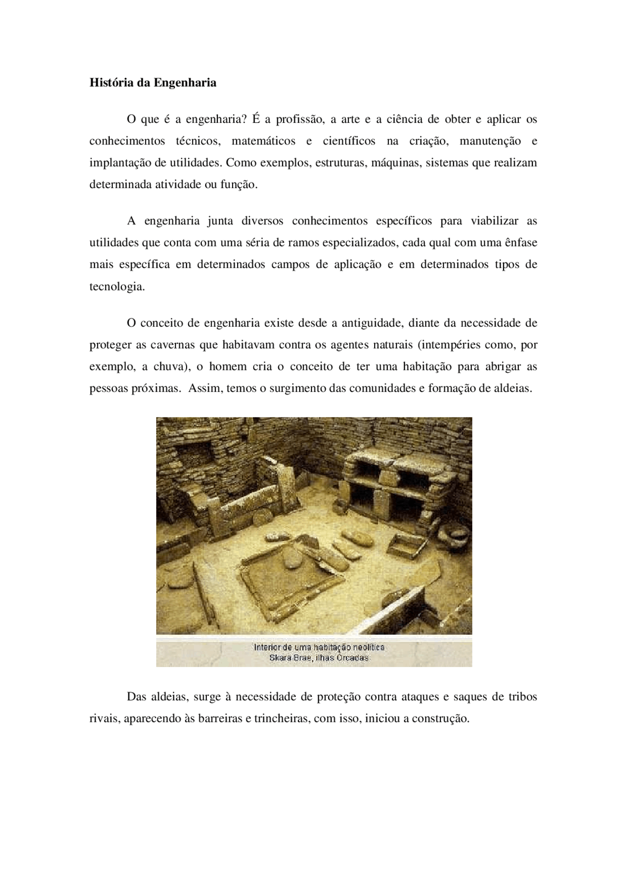 História Da Engenharia Docsity