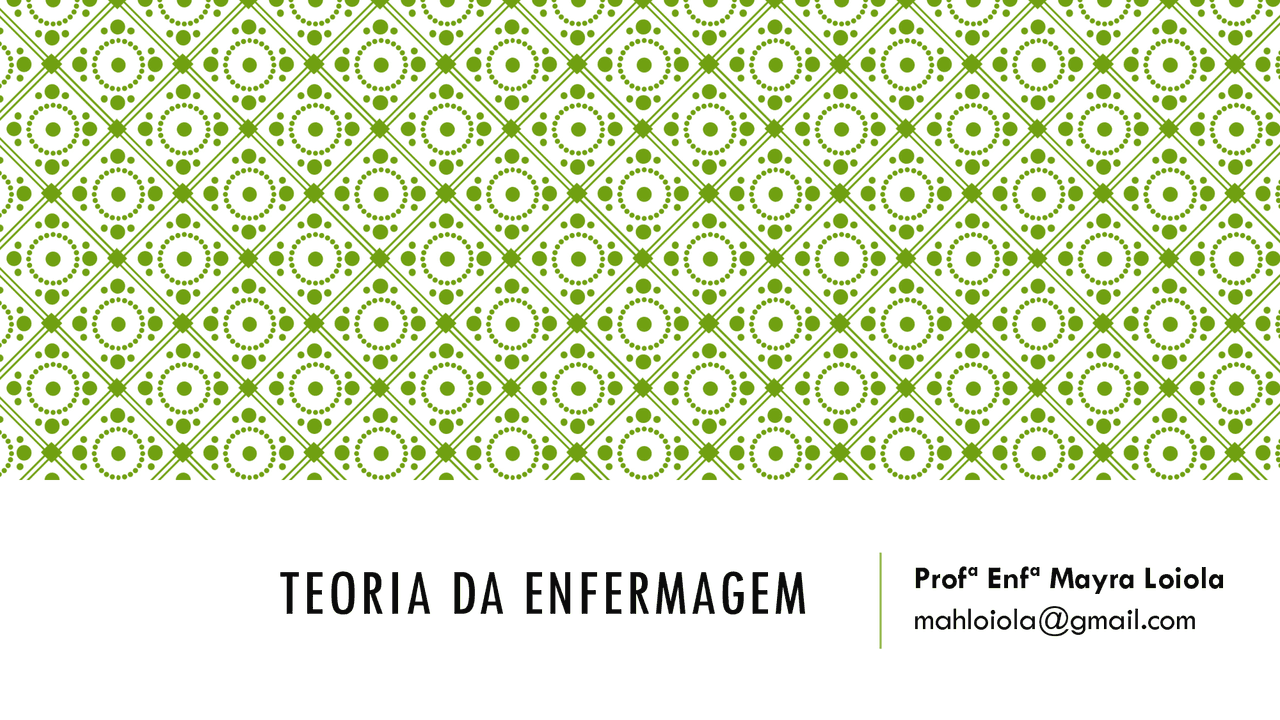Introdução De Enfermagem Docsity