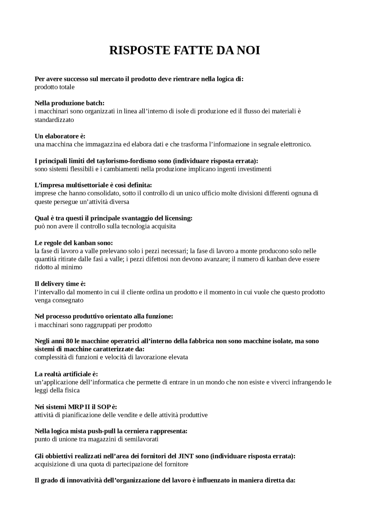 Crocette Tcp Dascenio Sapienza Docsity