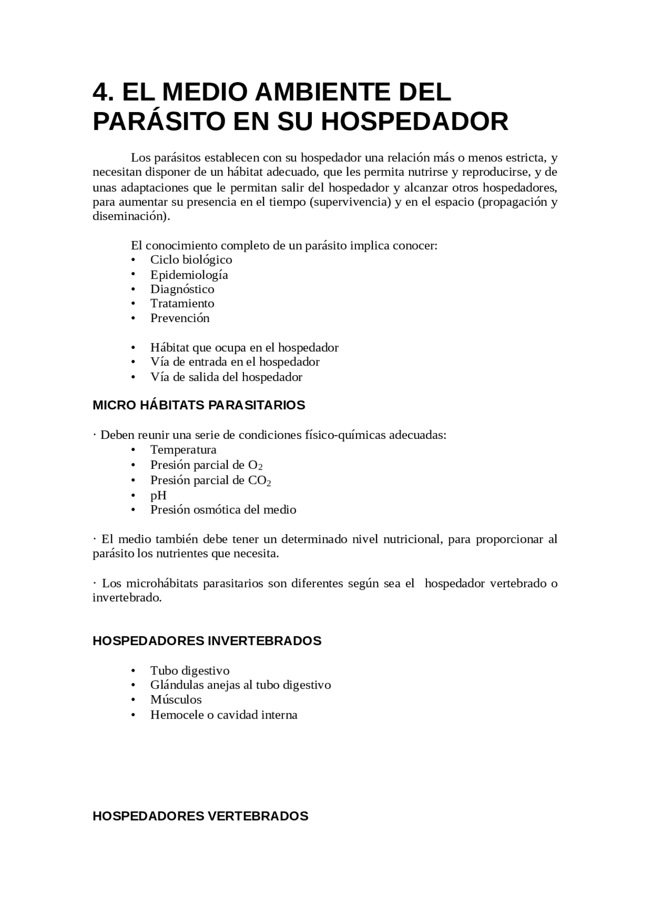 Apuntes Parasitología Docsity