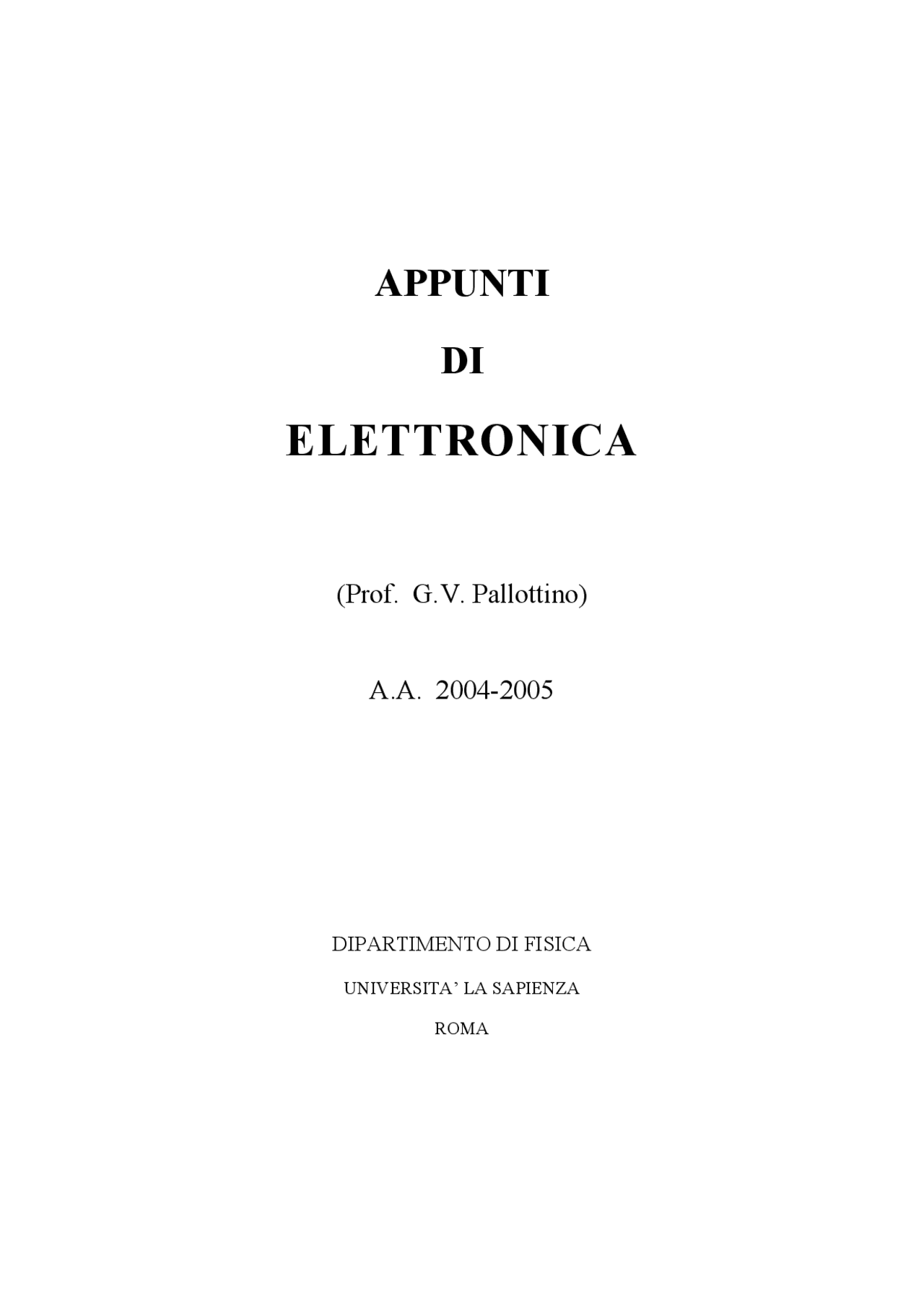 Circuiti Elettrici Ed Elementi Ideali Docsity