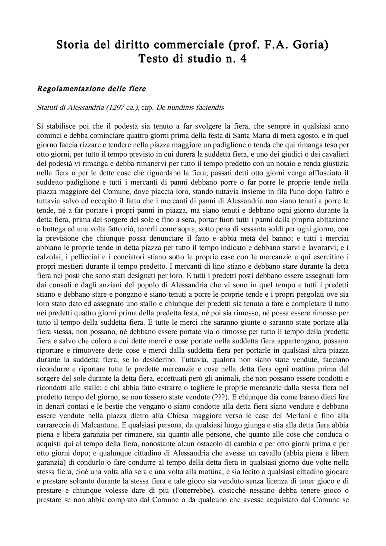 Diritto Internazionale Docsity