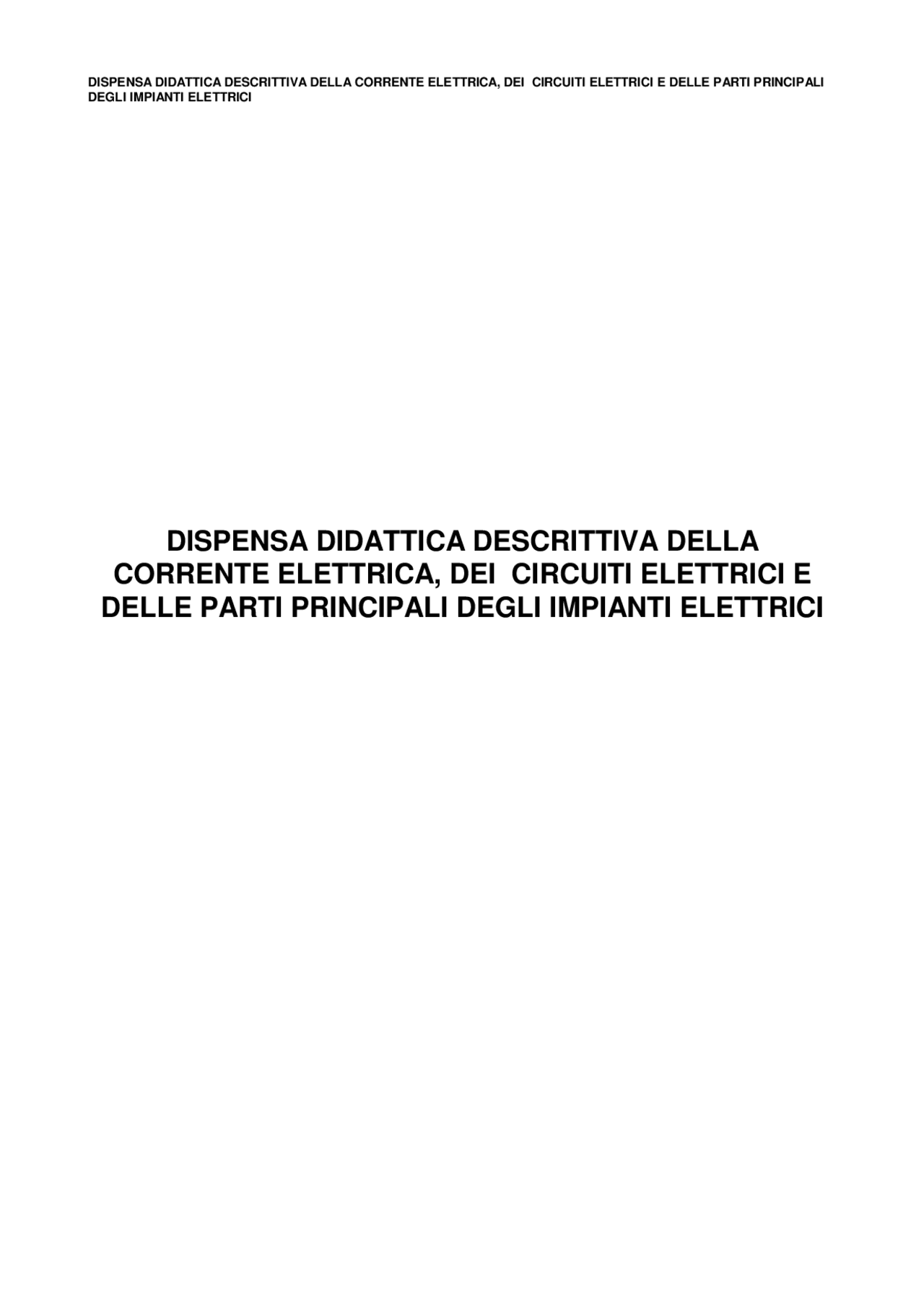 Corso Base Di Elettronica Docsity