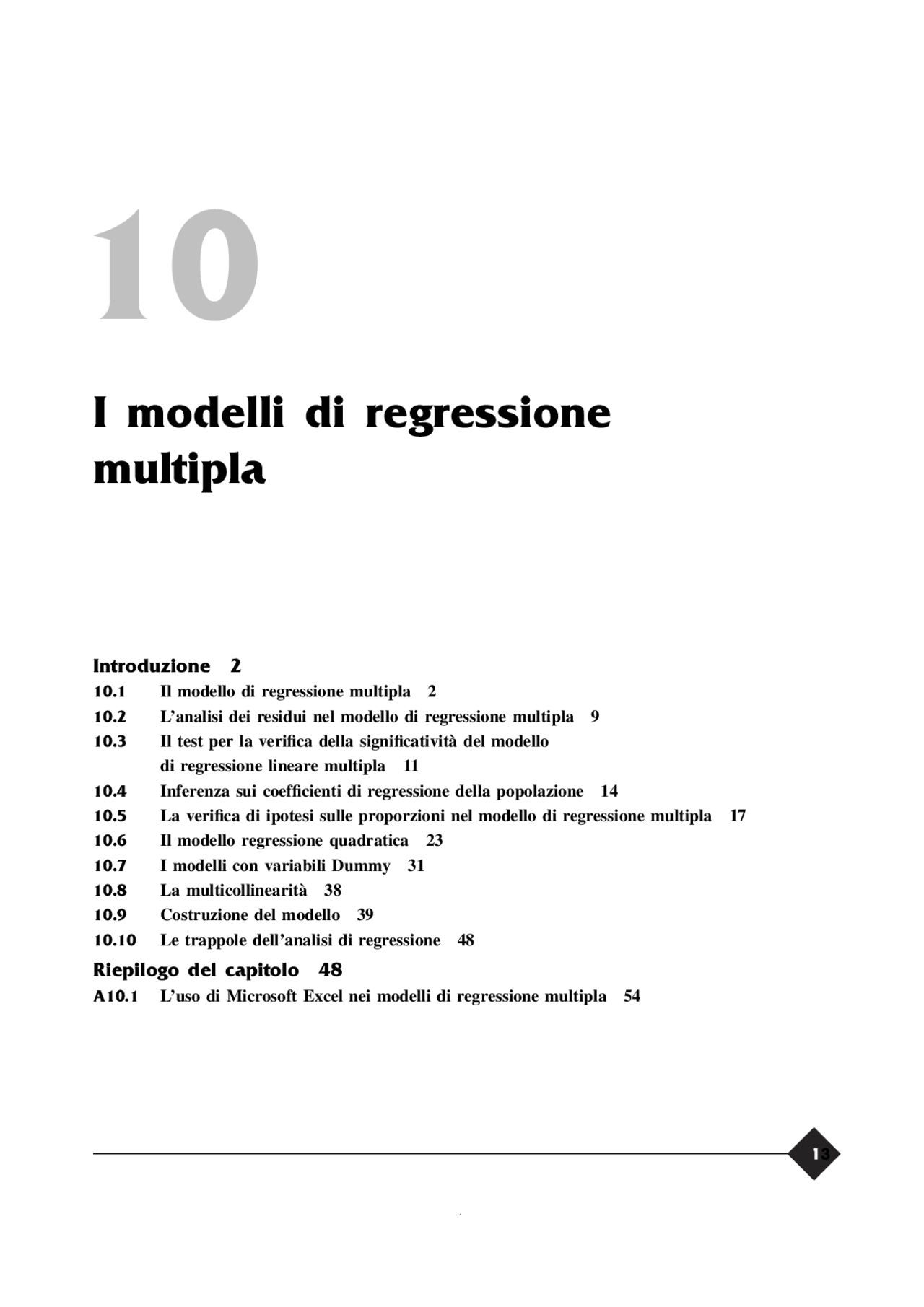 Statistica Regressione Mult Docsity