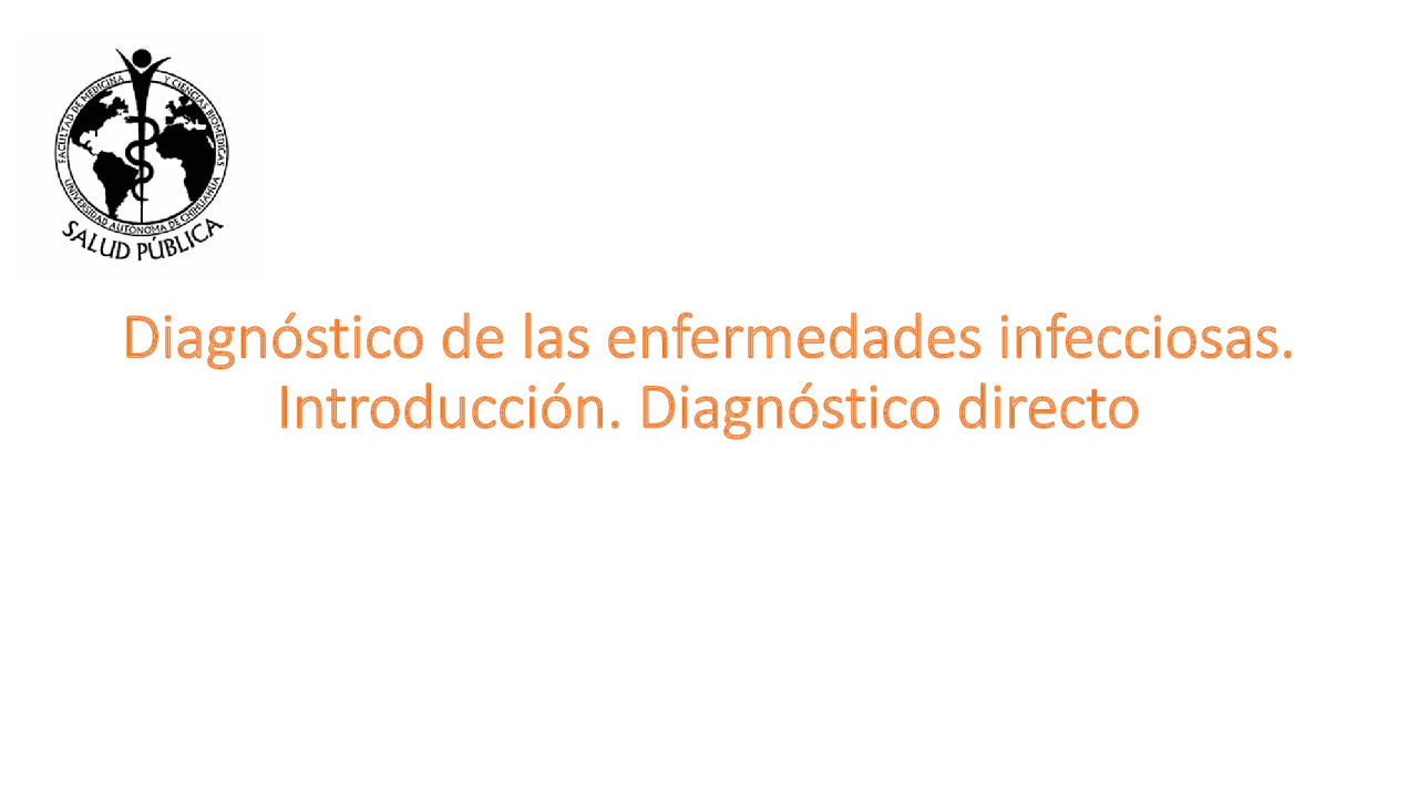 Diagnostico De Enfermedades Infecciosas Diapositivas De Microbiología