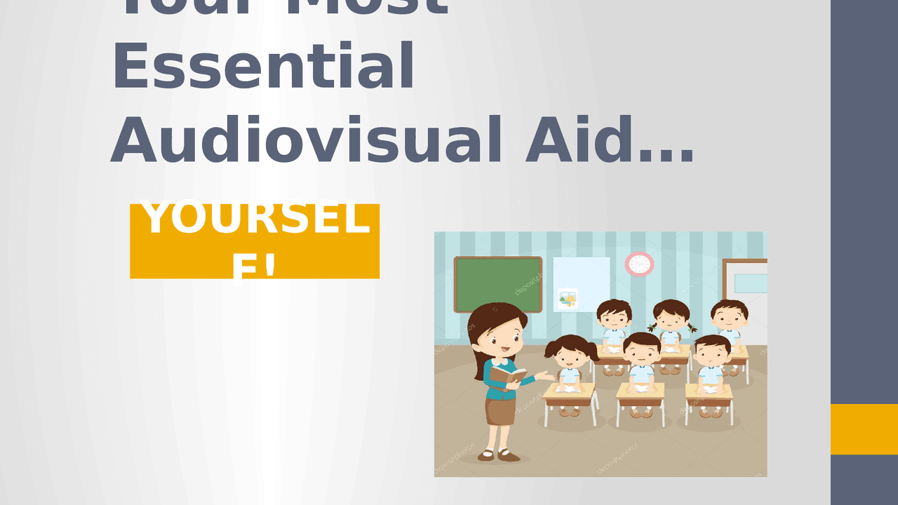 Visual Aids Presentation - Docsity