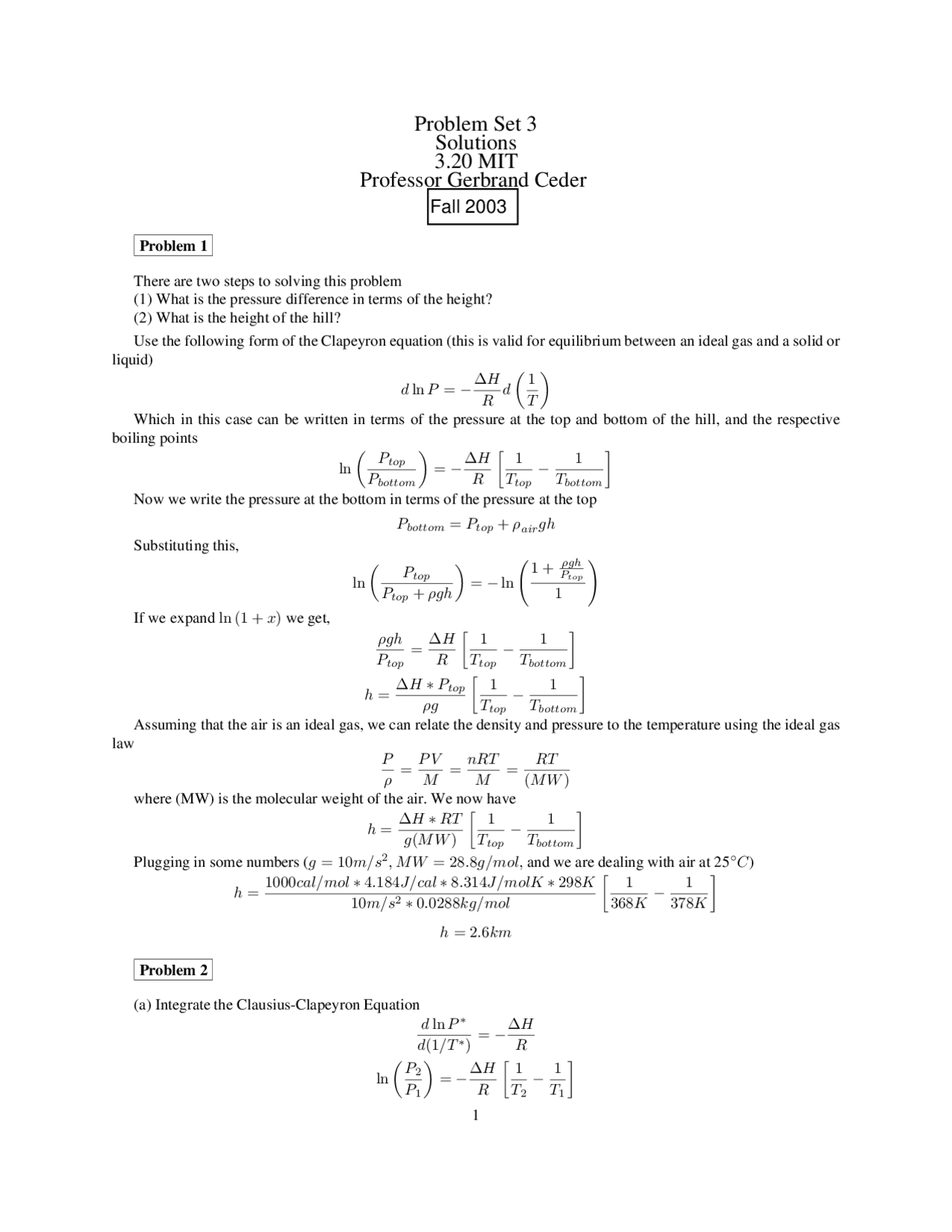 Thermodynamics And An Introduction To Thermostatistics 3 Docsity