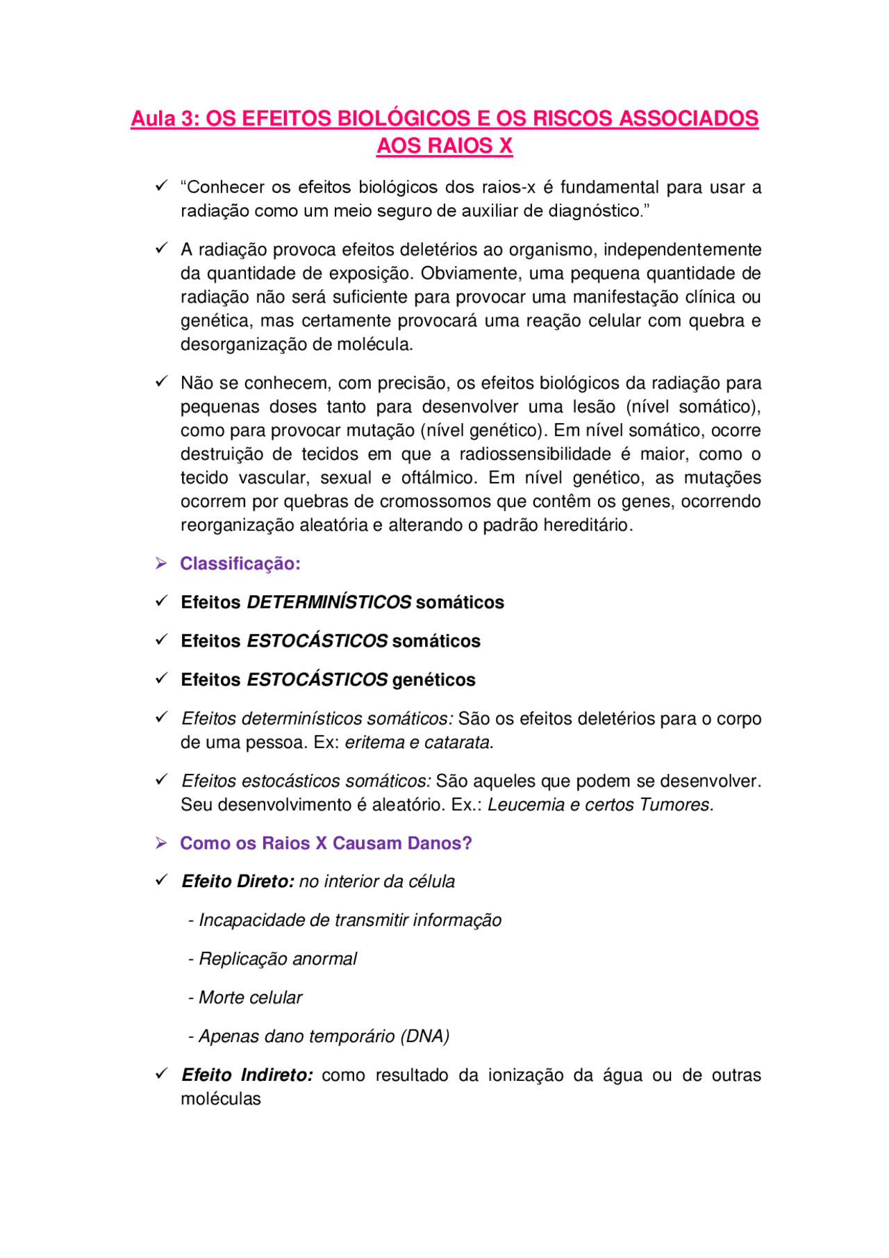 Diagnostico Por Imagem Docsity