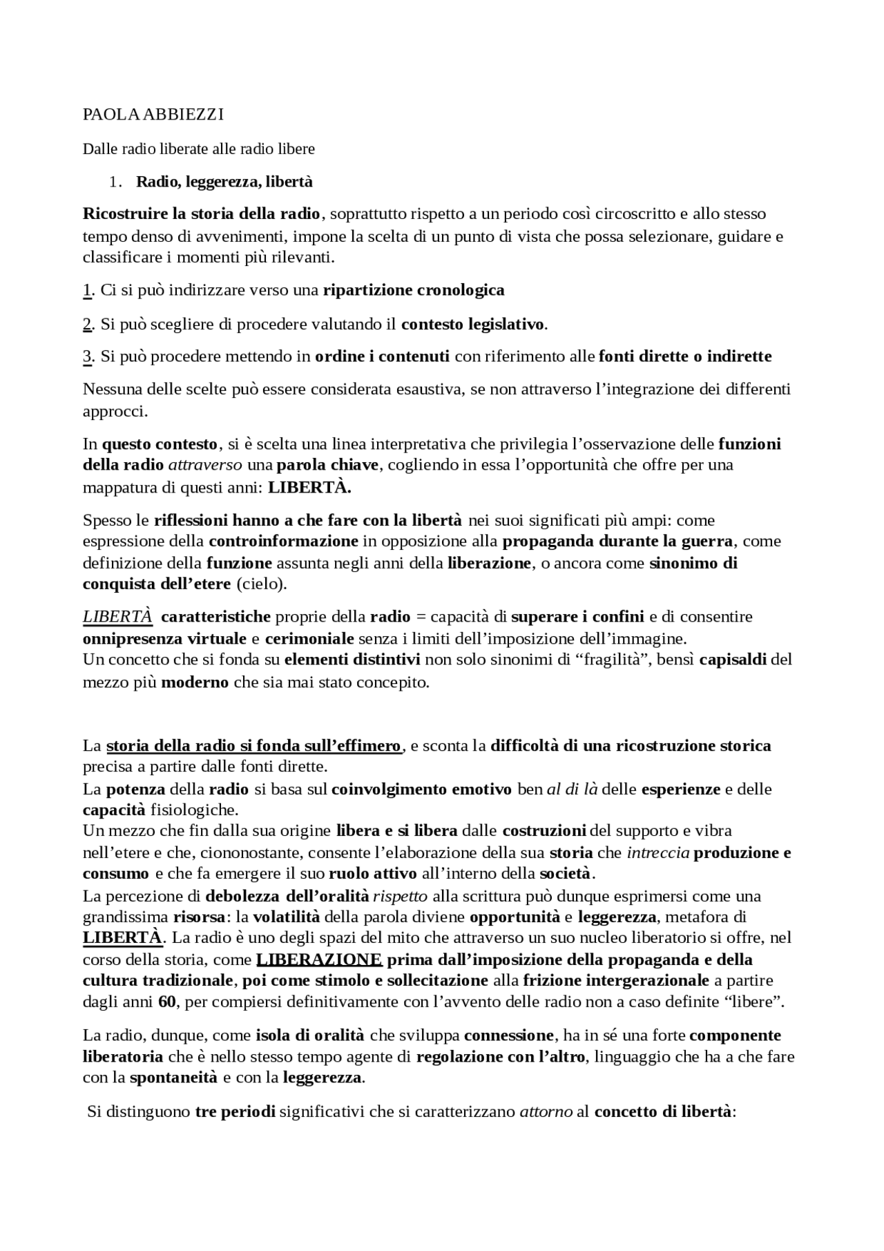 Teoria Della Comunicazione Fausto Colombo Docsity