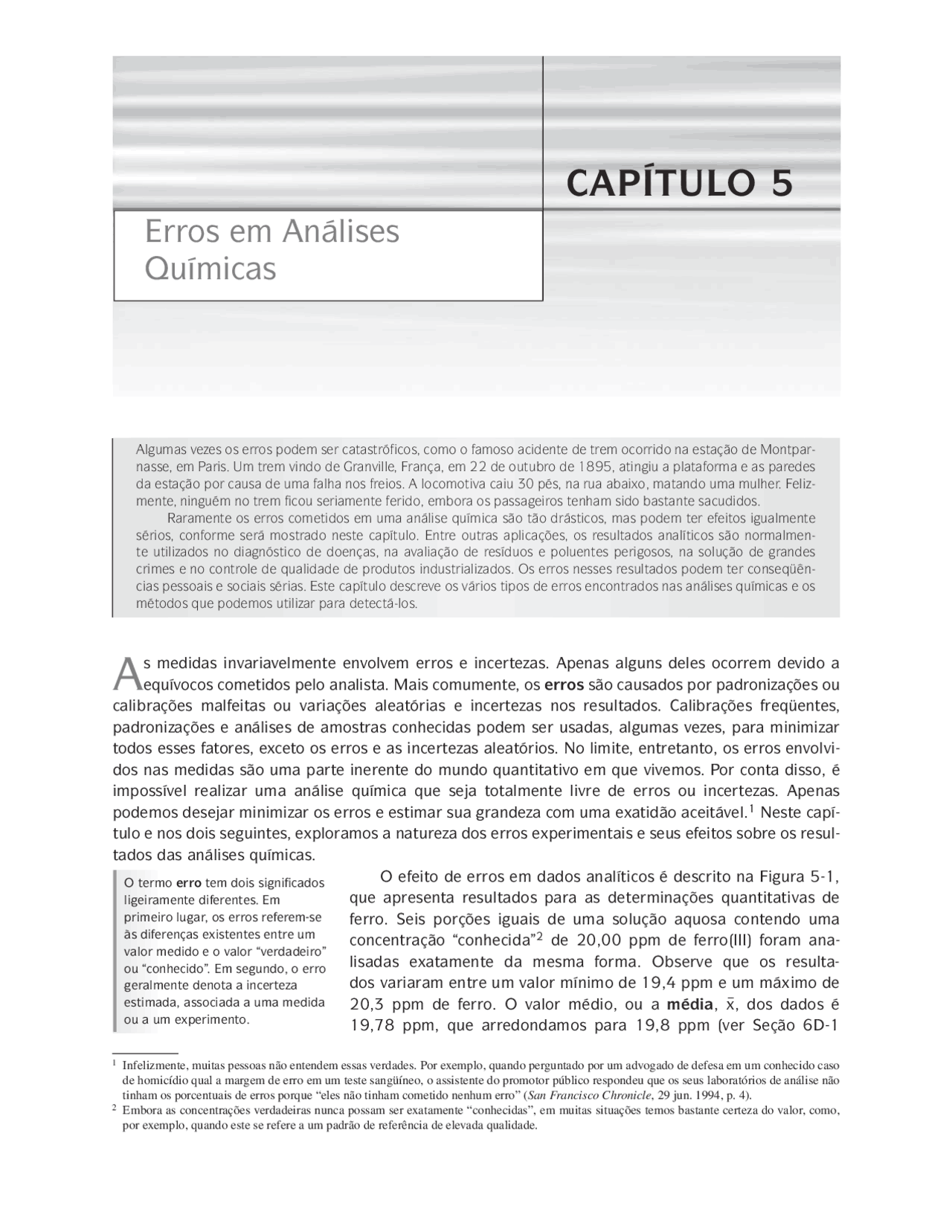 Skoog 8 Edição Cap5 Quimica Analitica Docsity