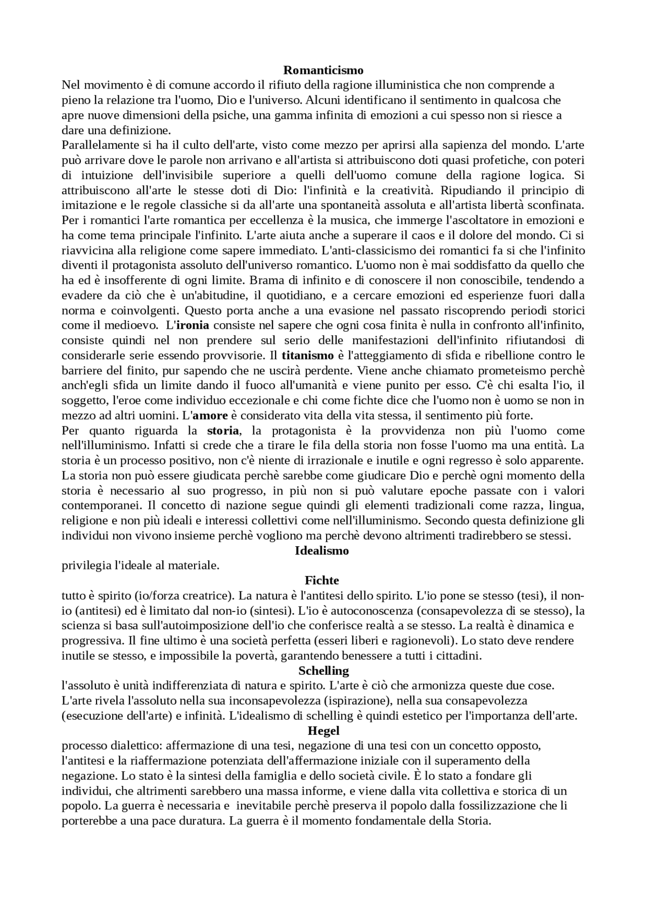 Riassunto Dellintero Programma Di Filosofia Di Quinta Superiore Docsity