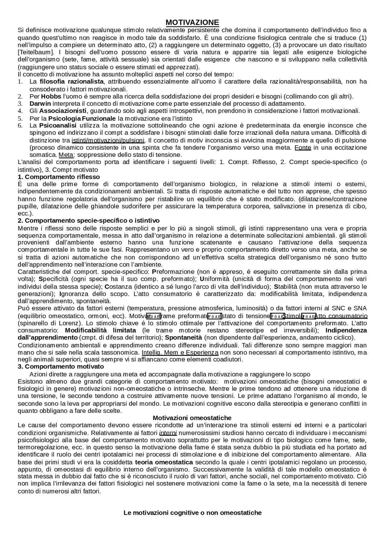 Tema Svolto La Motivazione Docsity