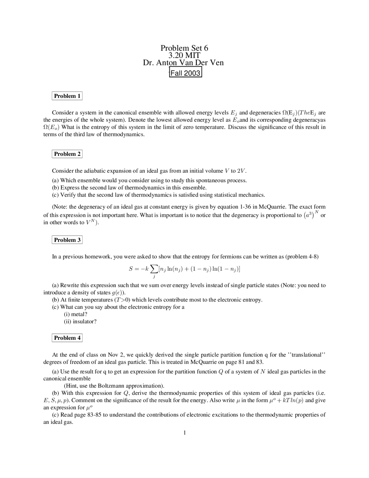 Thermodynamics And An Introduction To Thermostatistics 6 Docsity