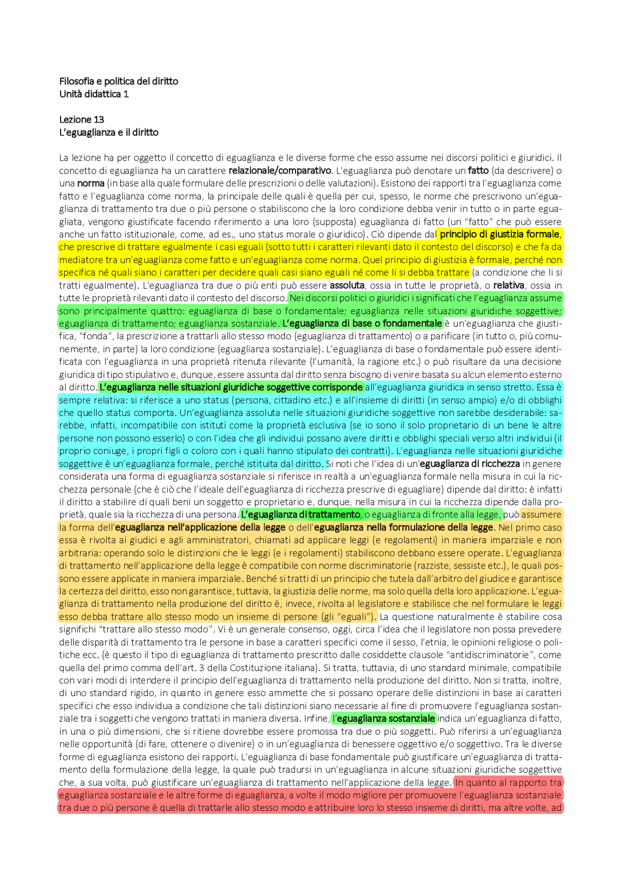 Riassunti Con Risposte A Domande Di Esame Filosofia Del Diritto Prof