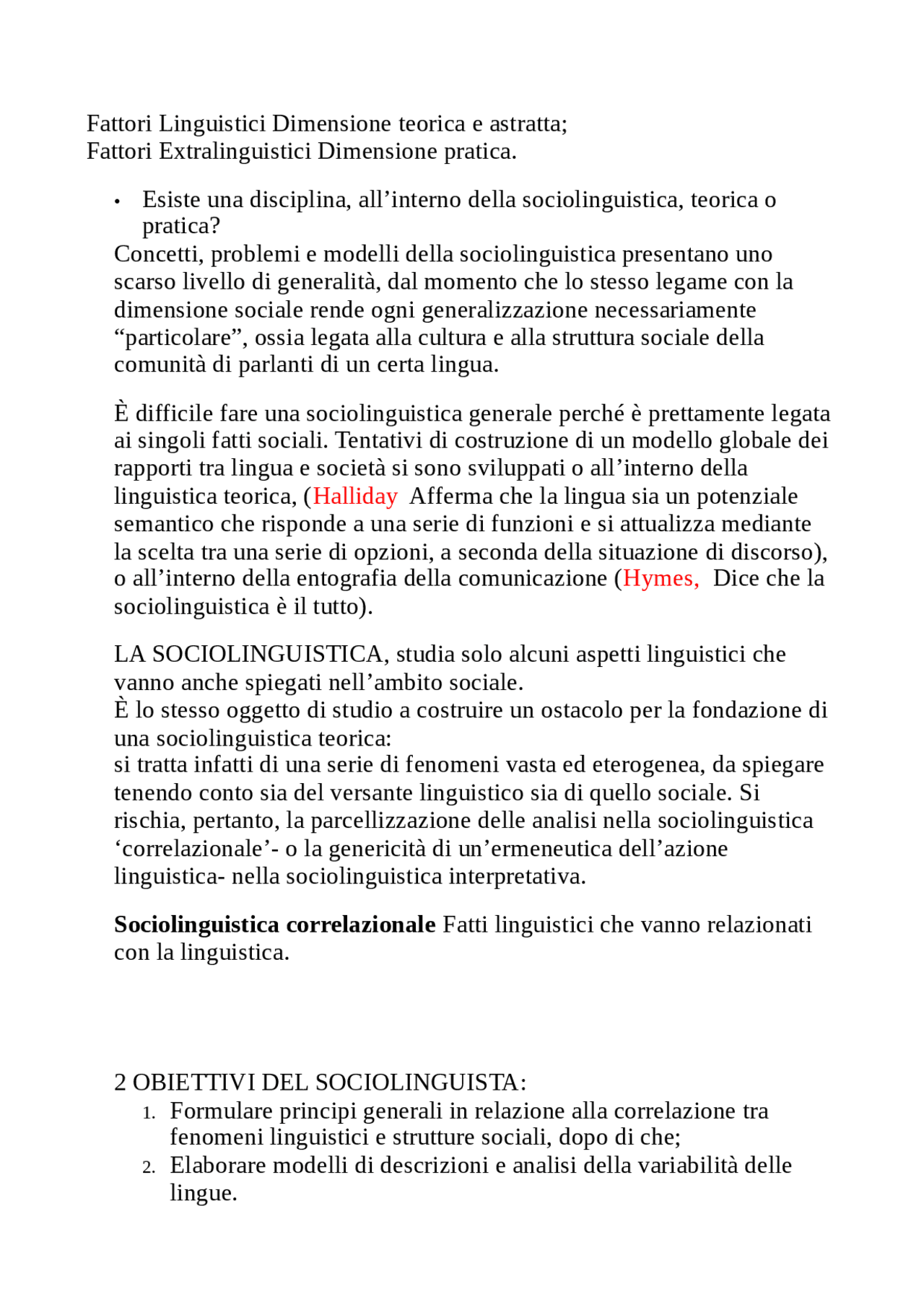 Linguistica E Repertorio Docsity