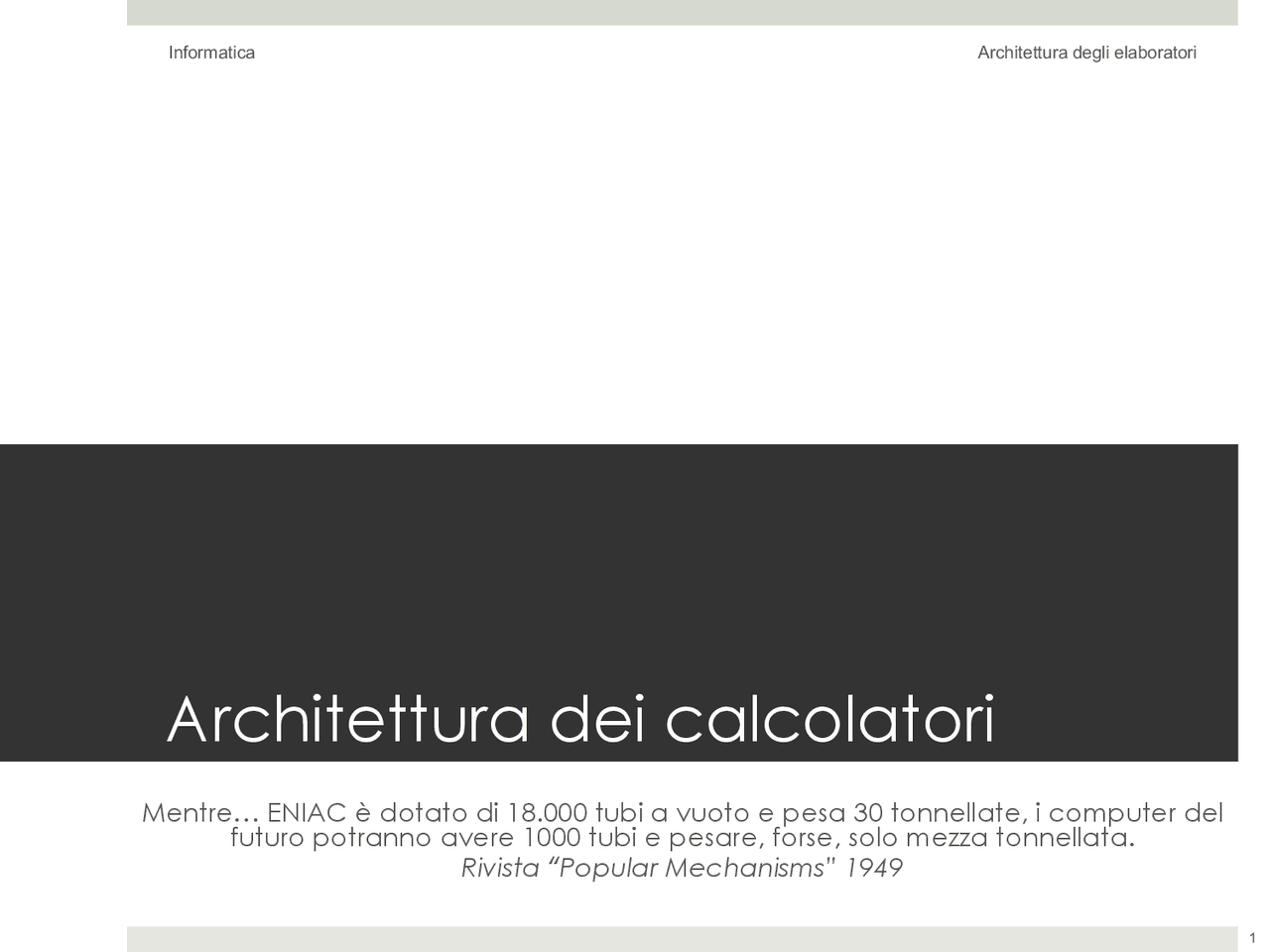 Informatica Università Di Torino Docsity