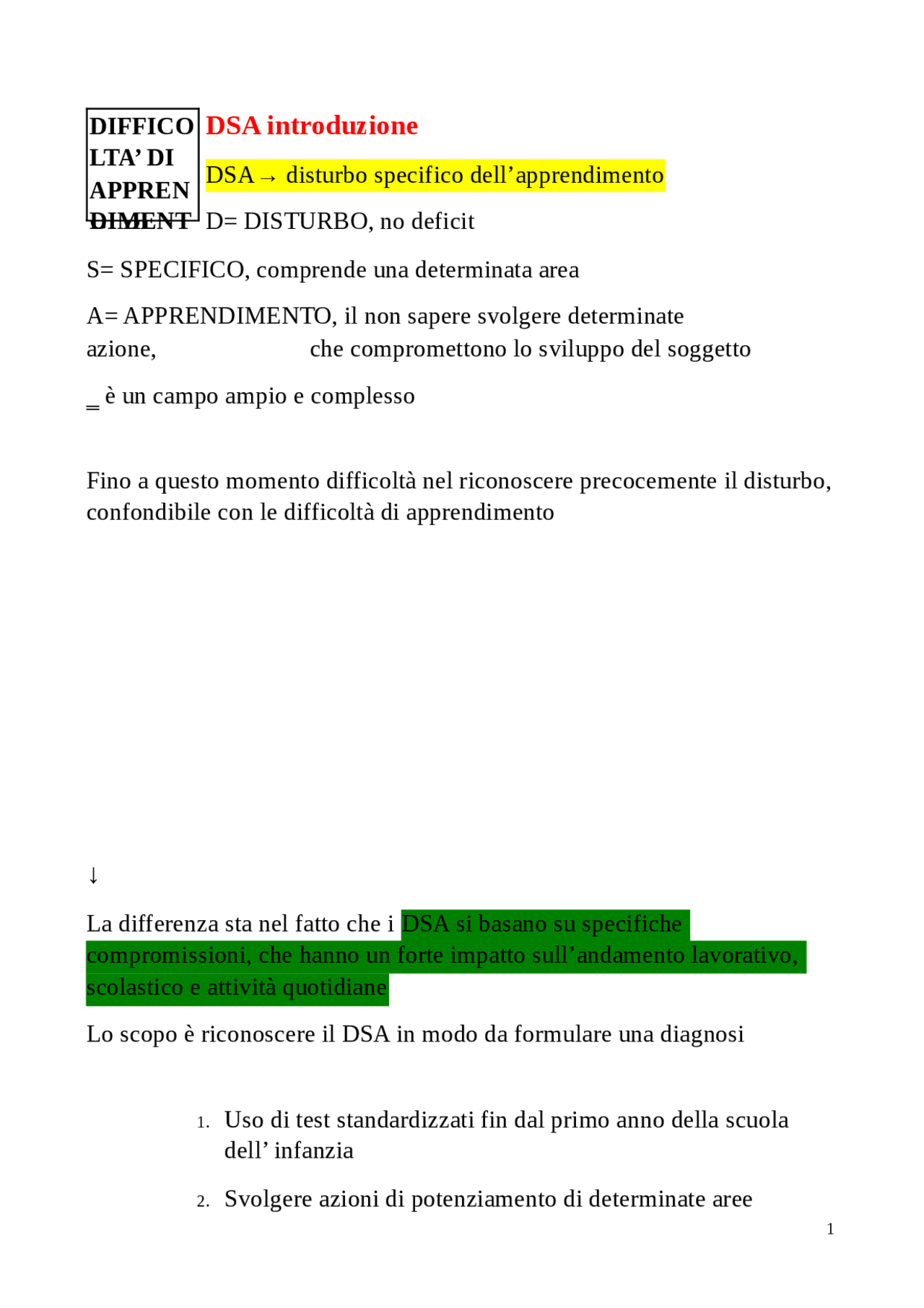Pedagogia Speciale Scienze Delleducazione E Della Formazione Docsity