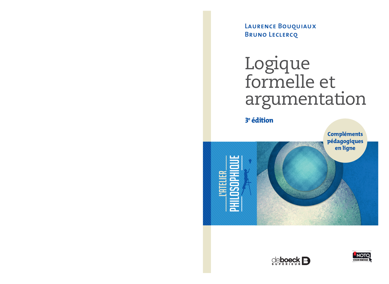 Logique formelle et argumentation 3e édition - Docsity