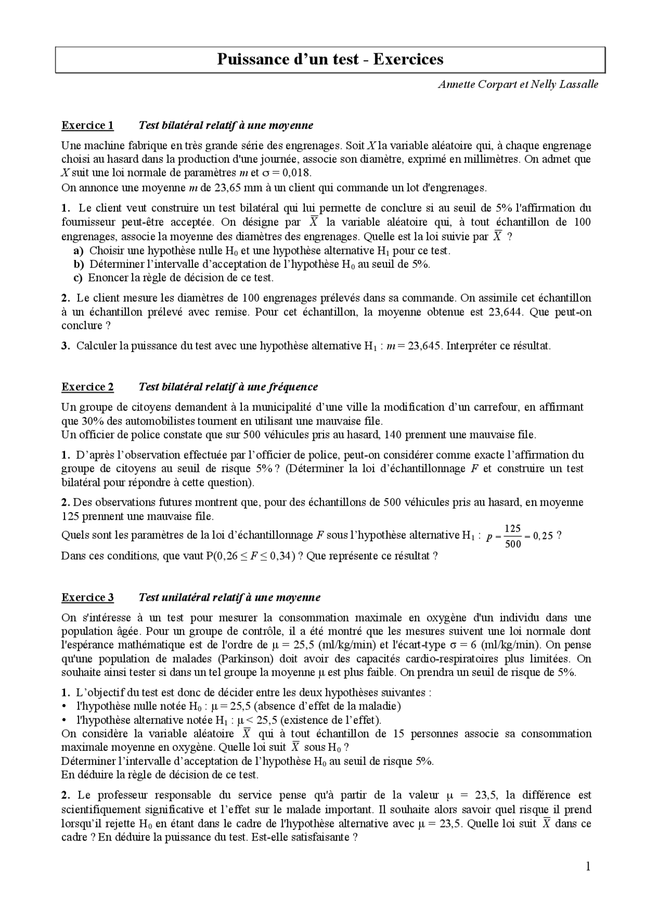 Puissance D un Test Exercices Exercices Statistiques Docsity puissance-d-un-test-exercices-exercices-statistiques-docsity