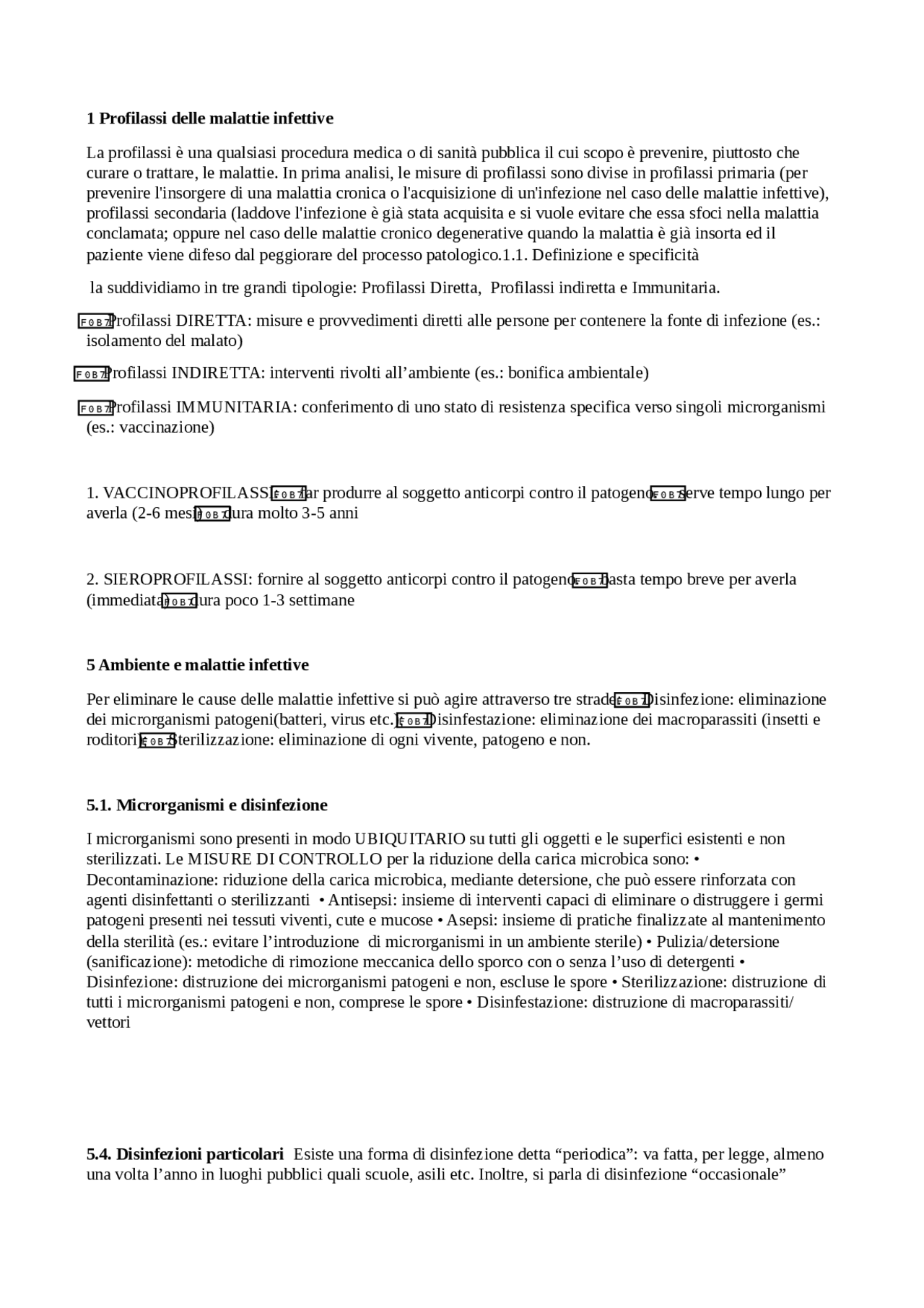 Igiene Generale Appunti Appunti Di Scienze Motorie Docsity