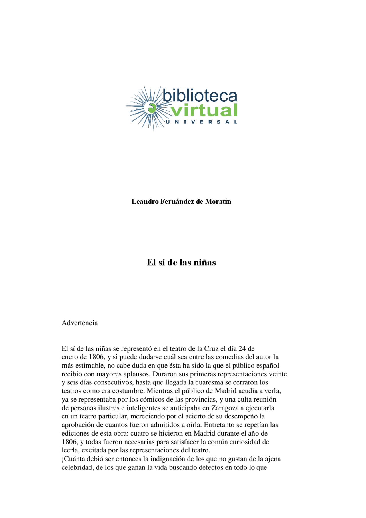 El si de las niñas en pdf - Docsity