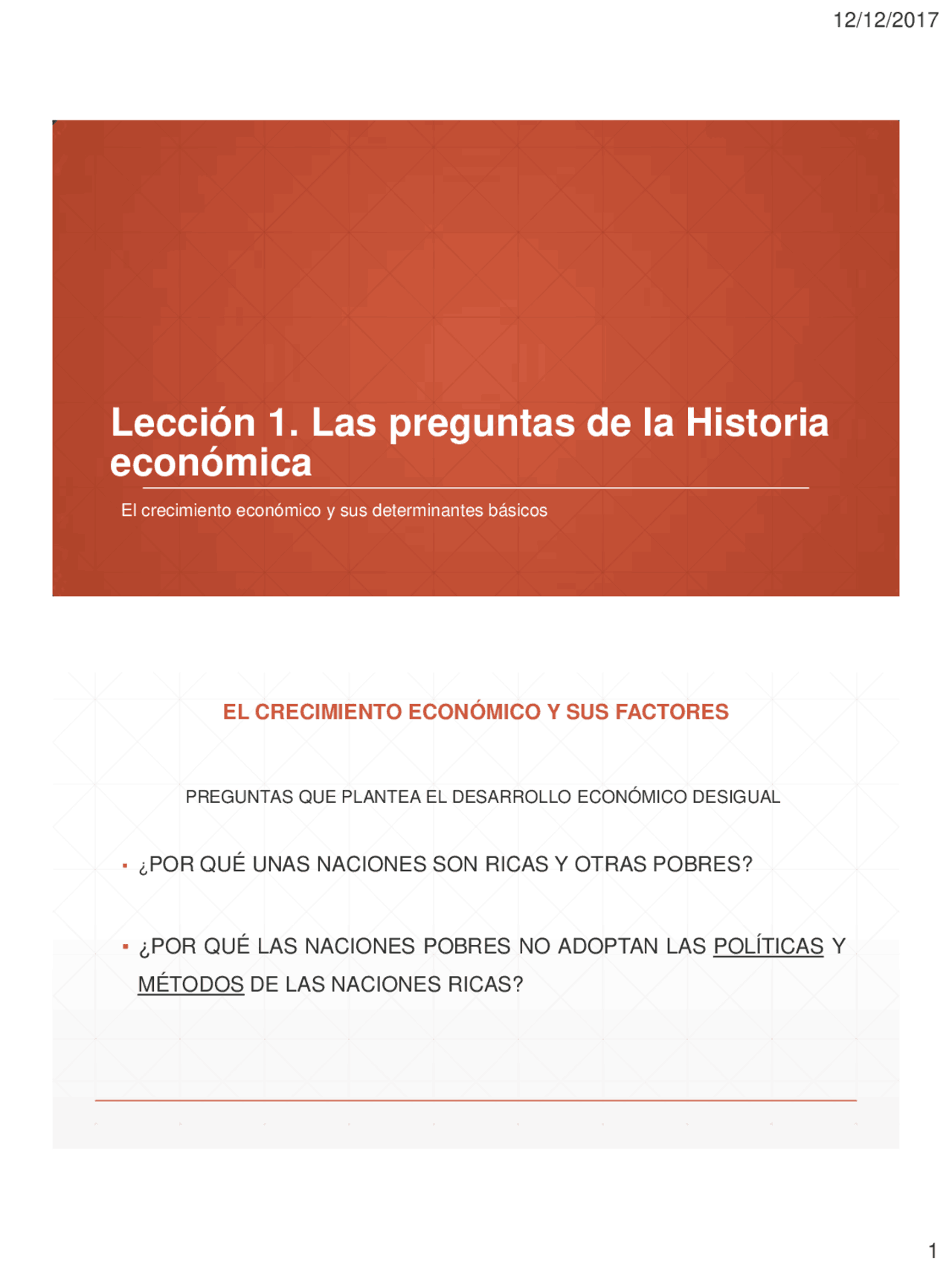 Tema 1 Historia Economica Ade Docsity