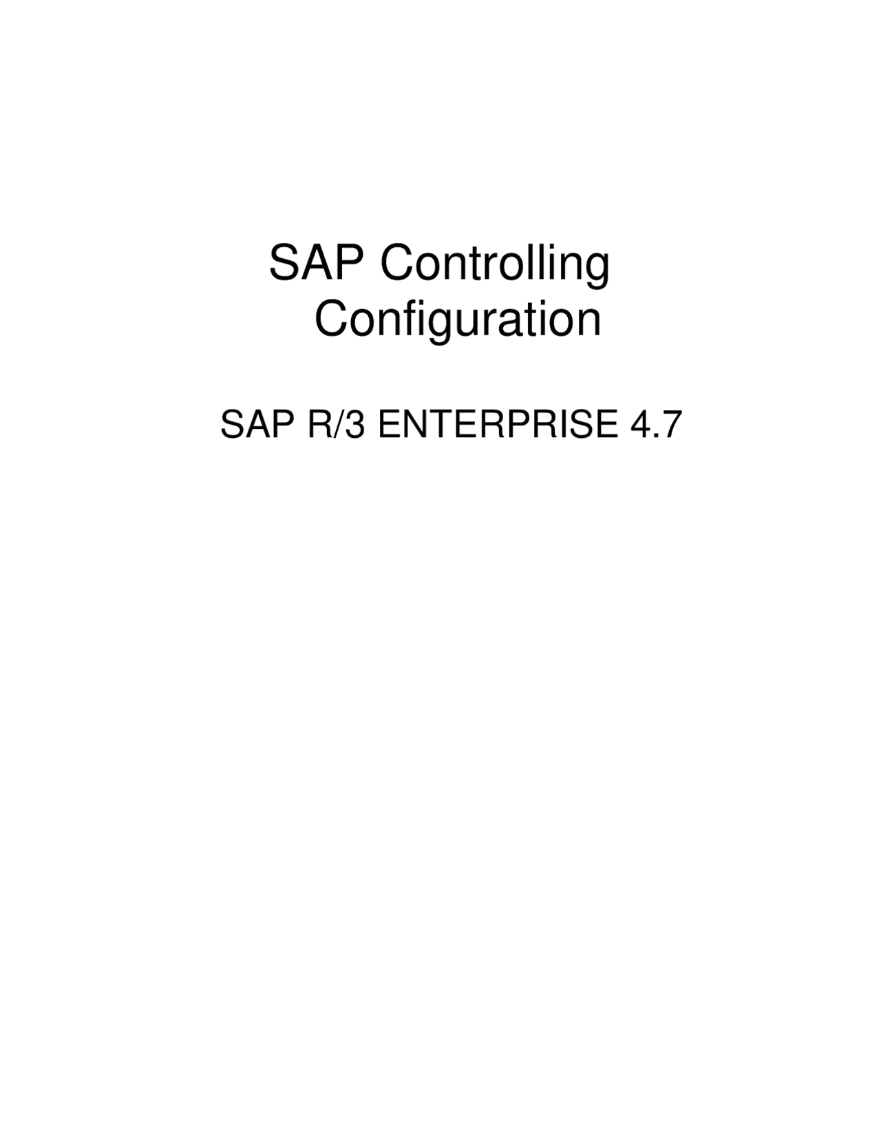 Sap Schematizzazione E Configurazione Docsity