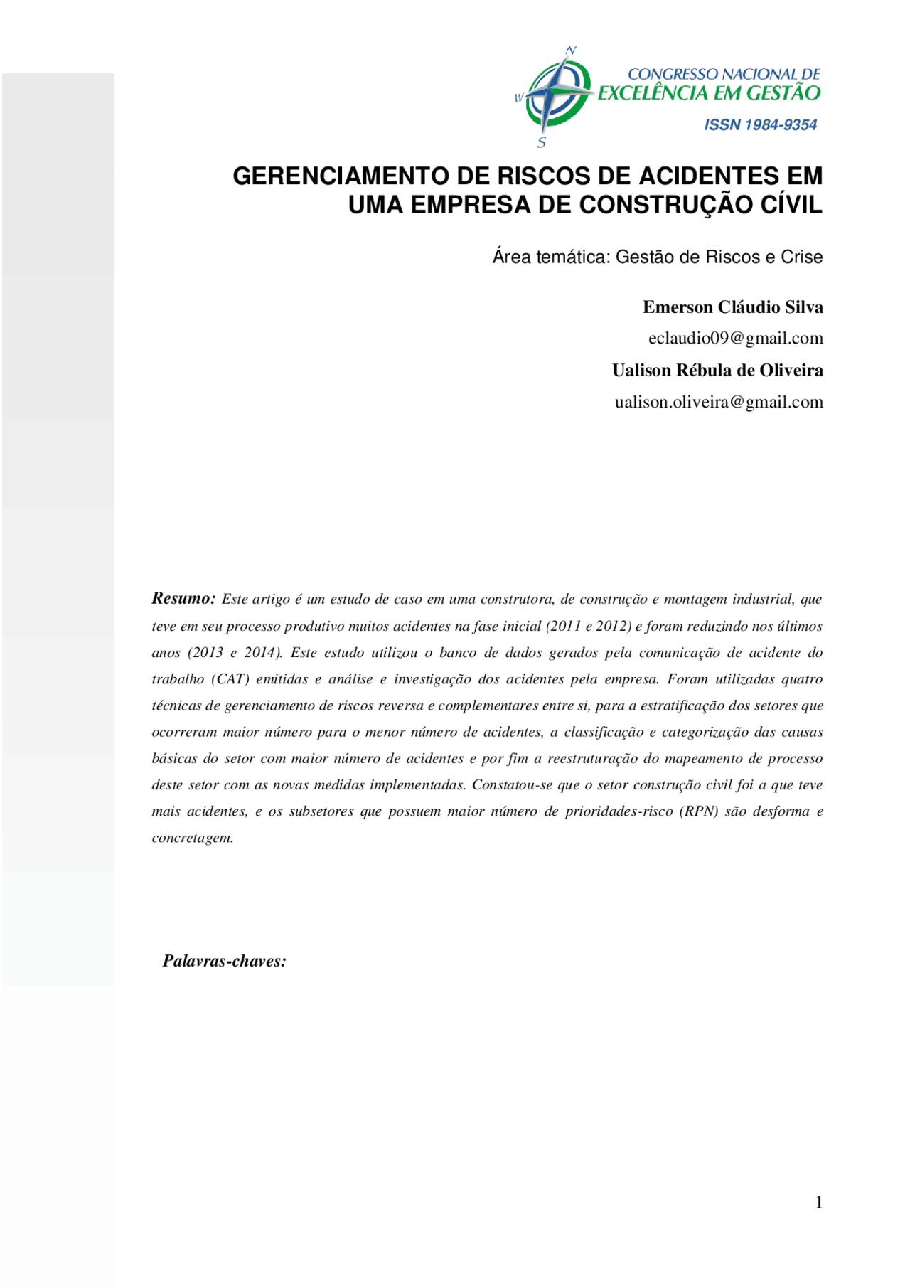 Gerenciamento De Riscos Docsity