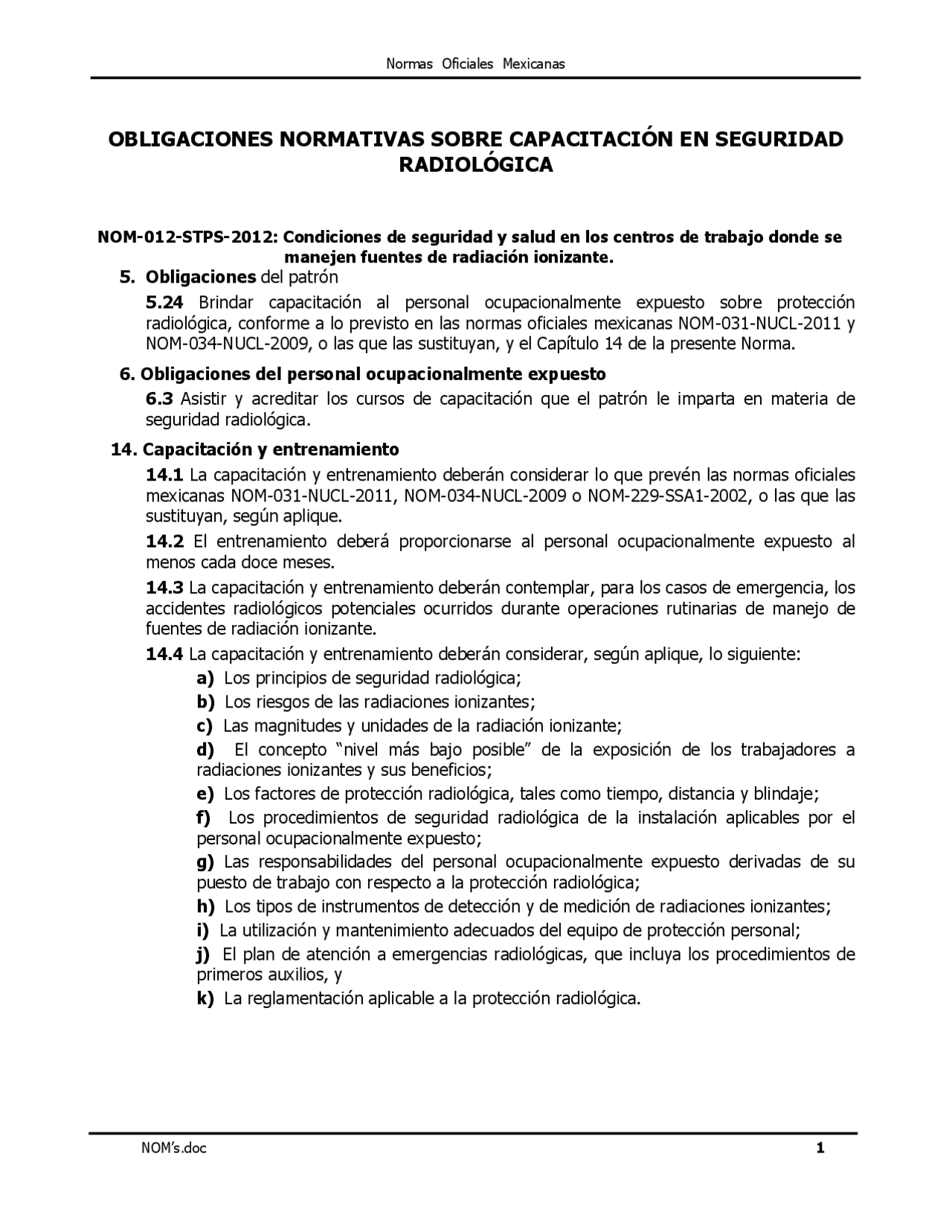 Nom 031 0173 u38qi hdjsn 773 7 - Docsity