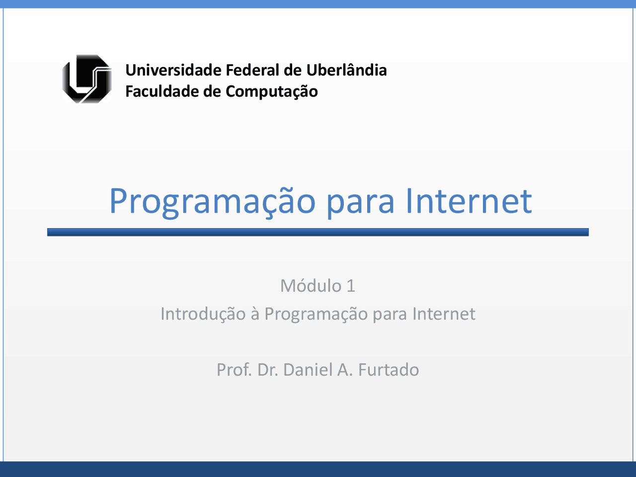 Programação Para Internet Docsity