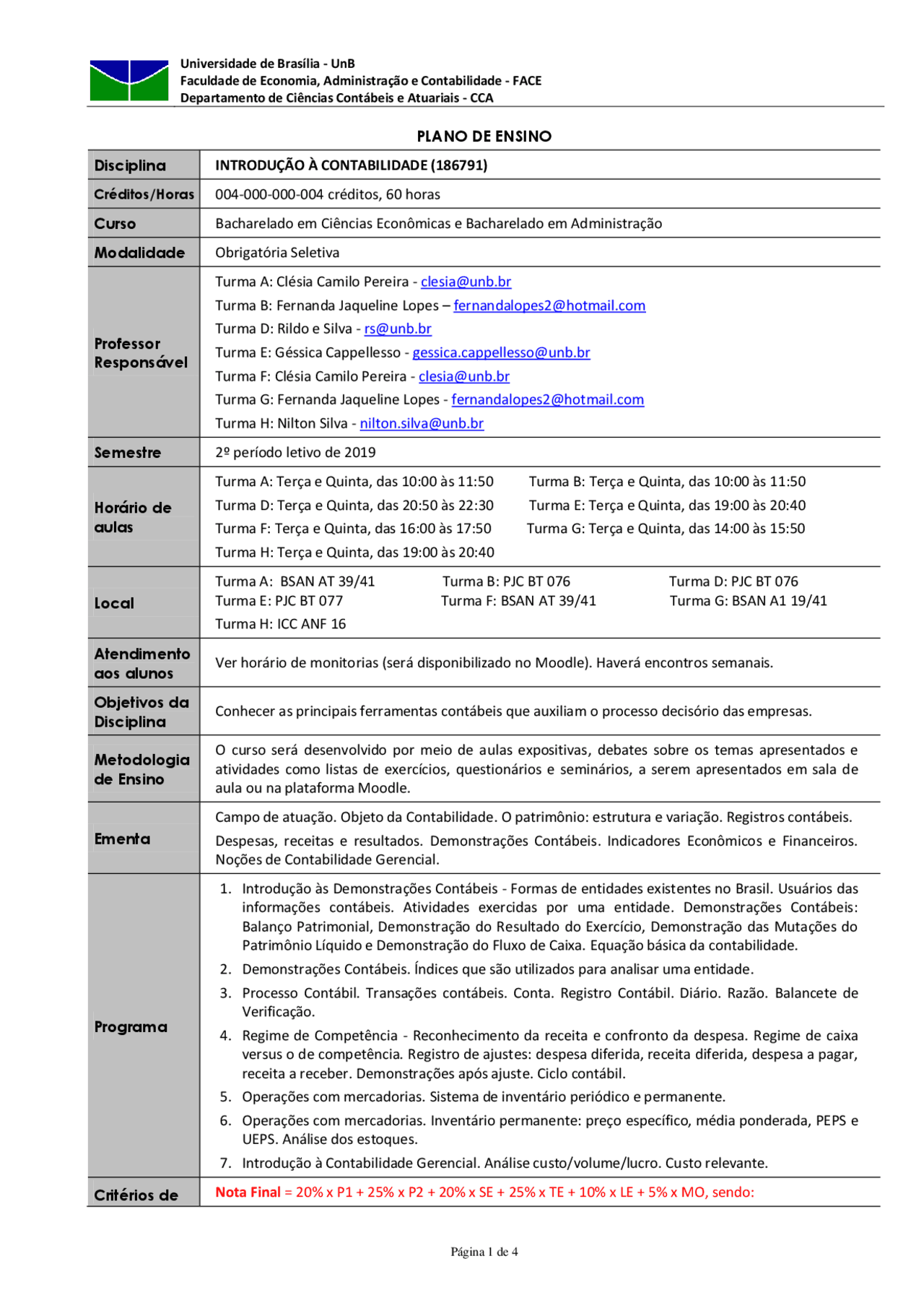 Livro De Introdução à Contabilidade Docsity