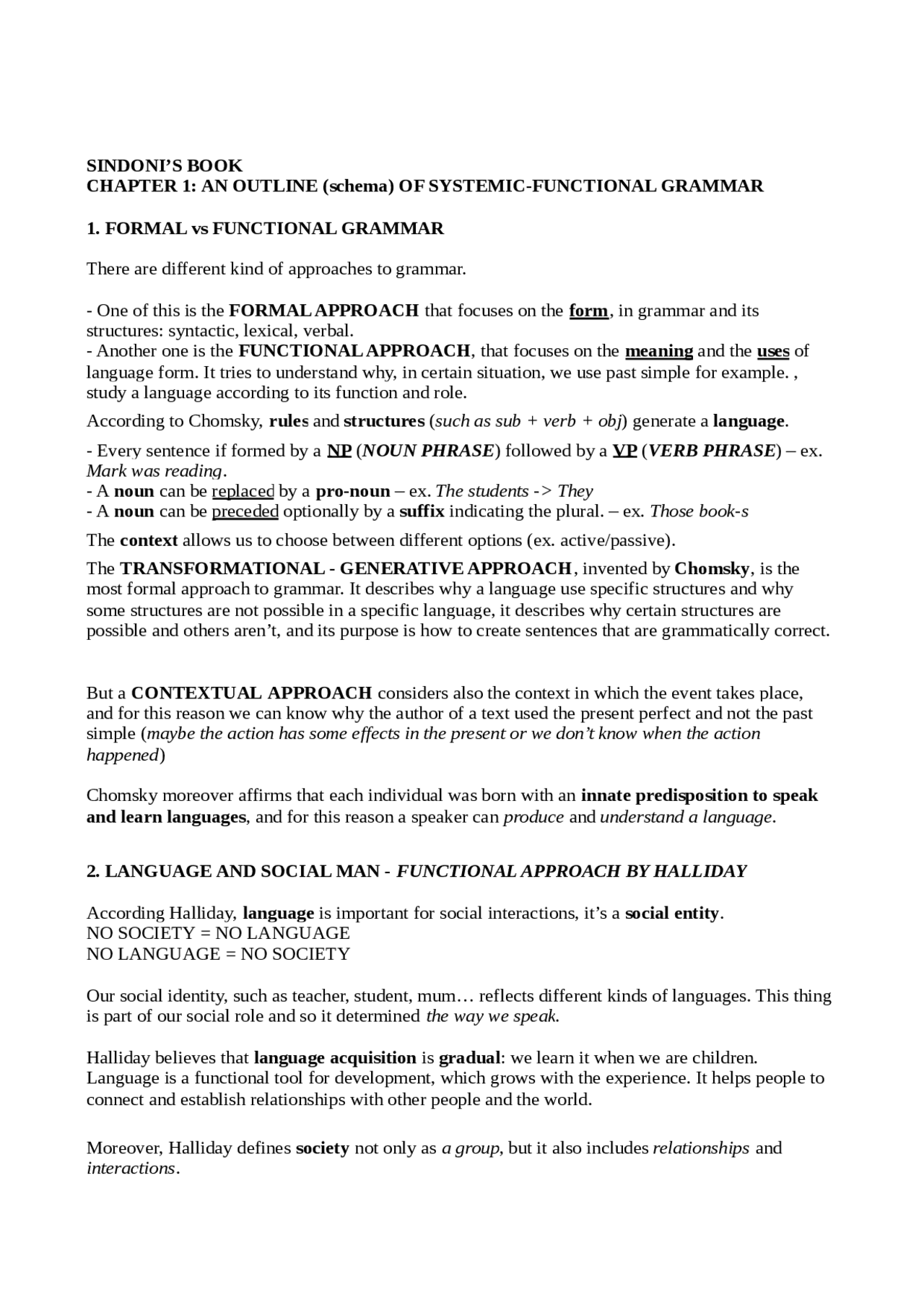 SINDONI - SYSTEMIC FUNCTIONAL GRAMMAR AND MULTIMODAL STUDIES, AN INTRODUCTION WITH TEXT ANALYSIS ...