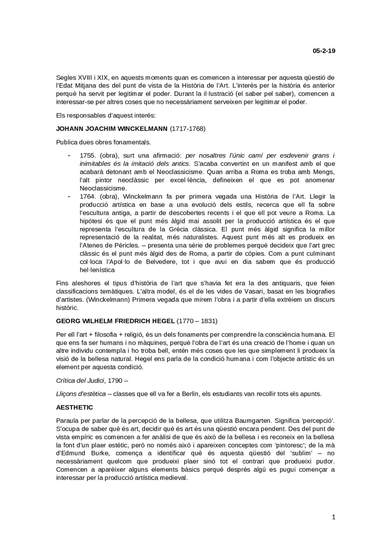 Apunts d'Art Medieval. - Docsity