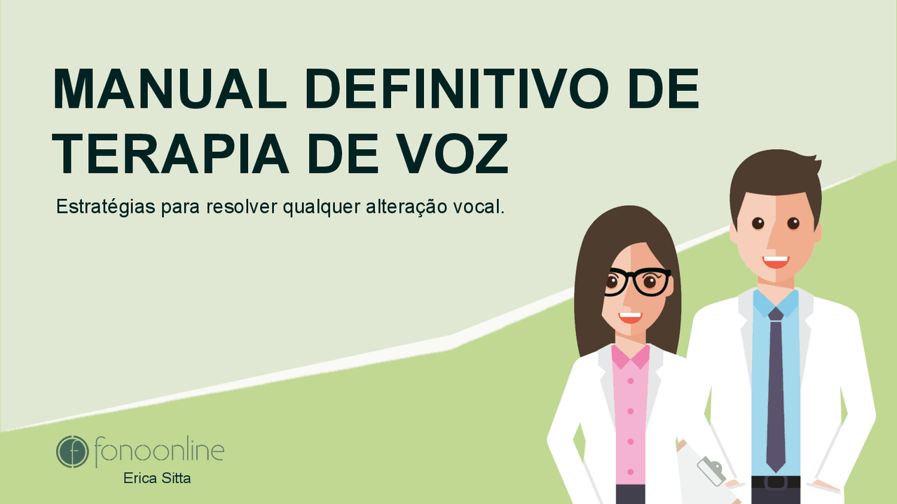 Manual definitivo, terapia de voz - Docsity