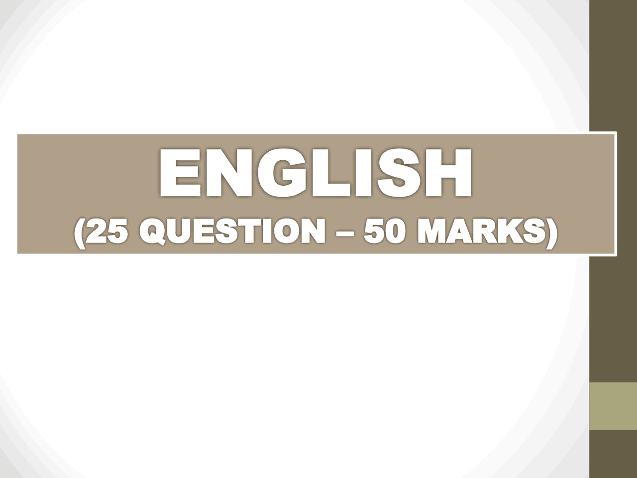 English practice study notes for high school going children - Docsity