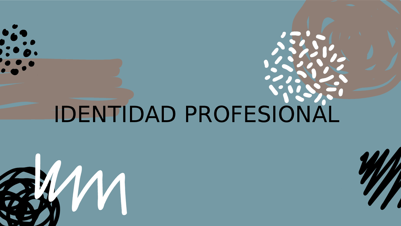 IDENTIDAD PROFESIONAL | Diapositivas de Trabajo Social | Docsity