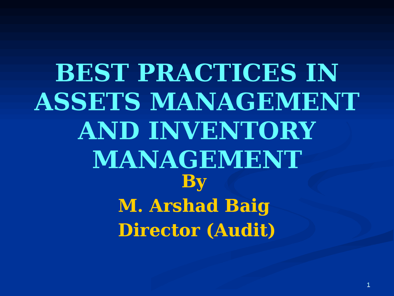 Inventory Management And Asset Management Docsity