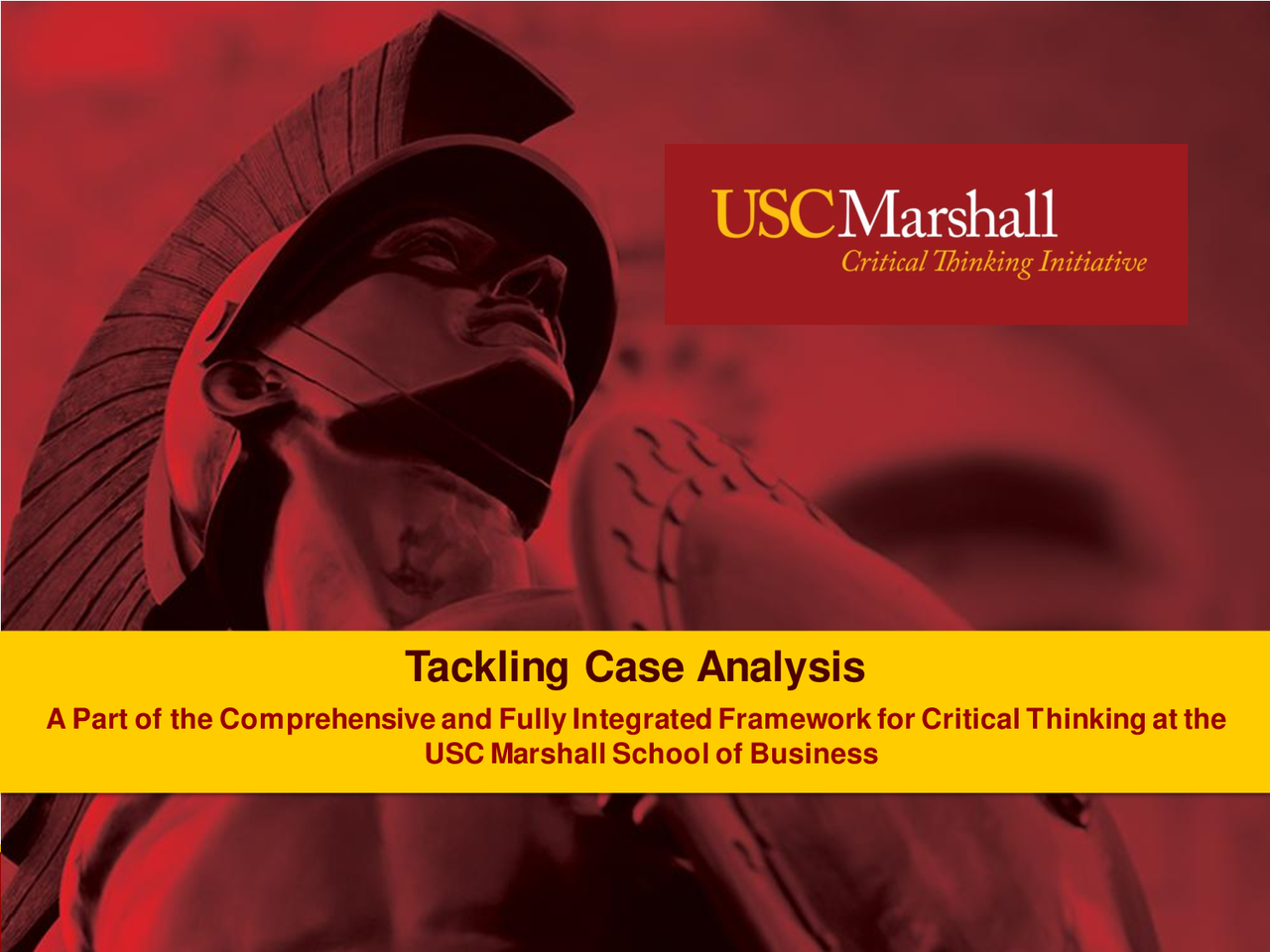 Tackling Case Analysis Vodiči Projekti Istraživanja Predlog