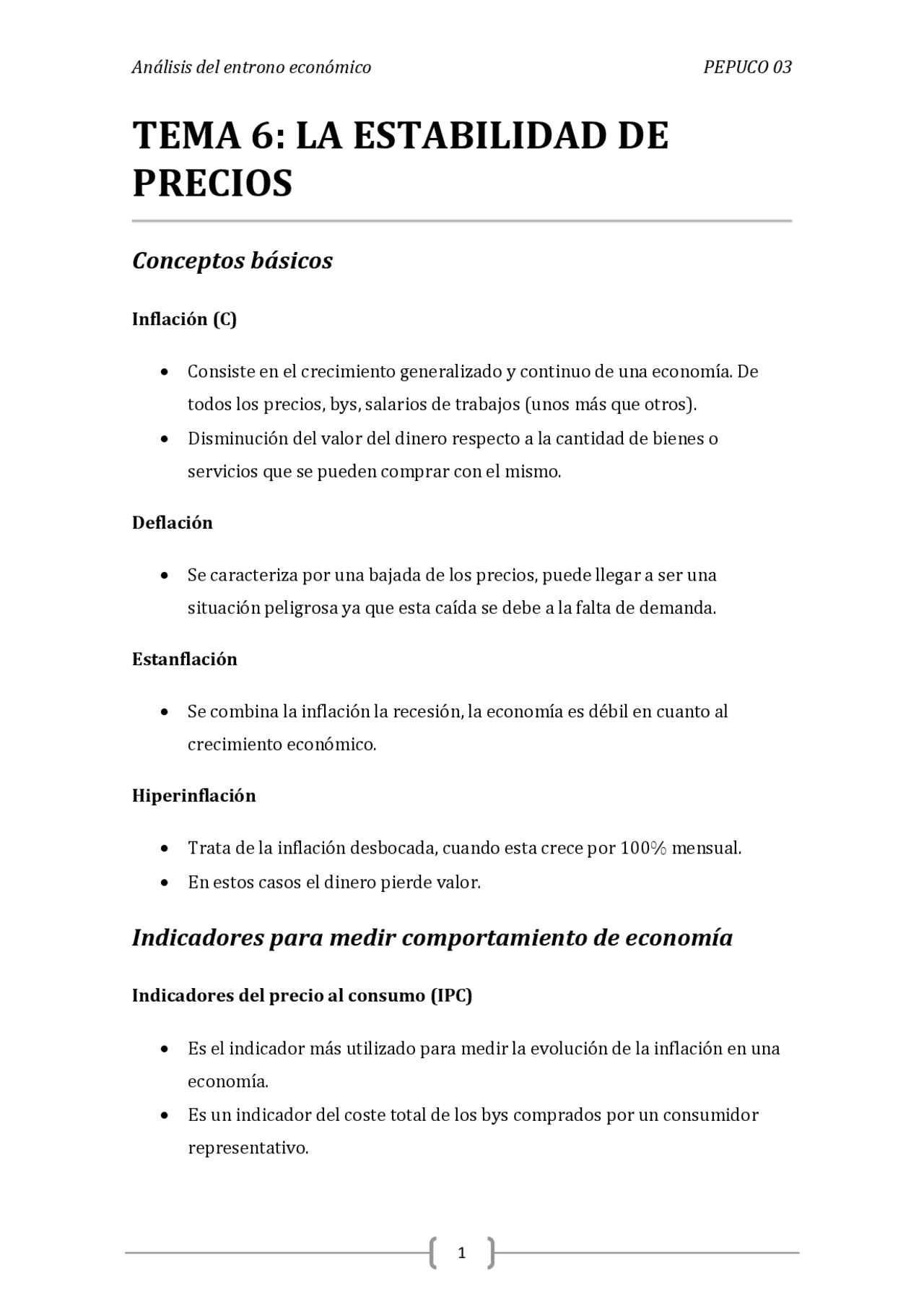 Análisis Del Entorno Económico Apuntes Docsity