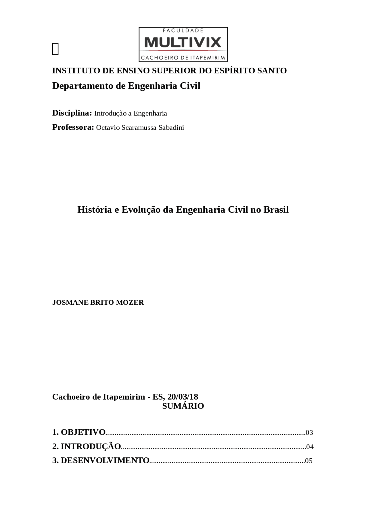 História E Evolução Da Engenharia Civil No Brasil Docsity