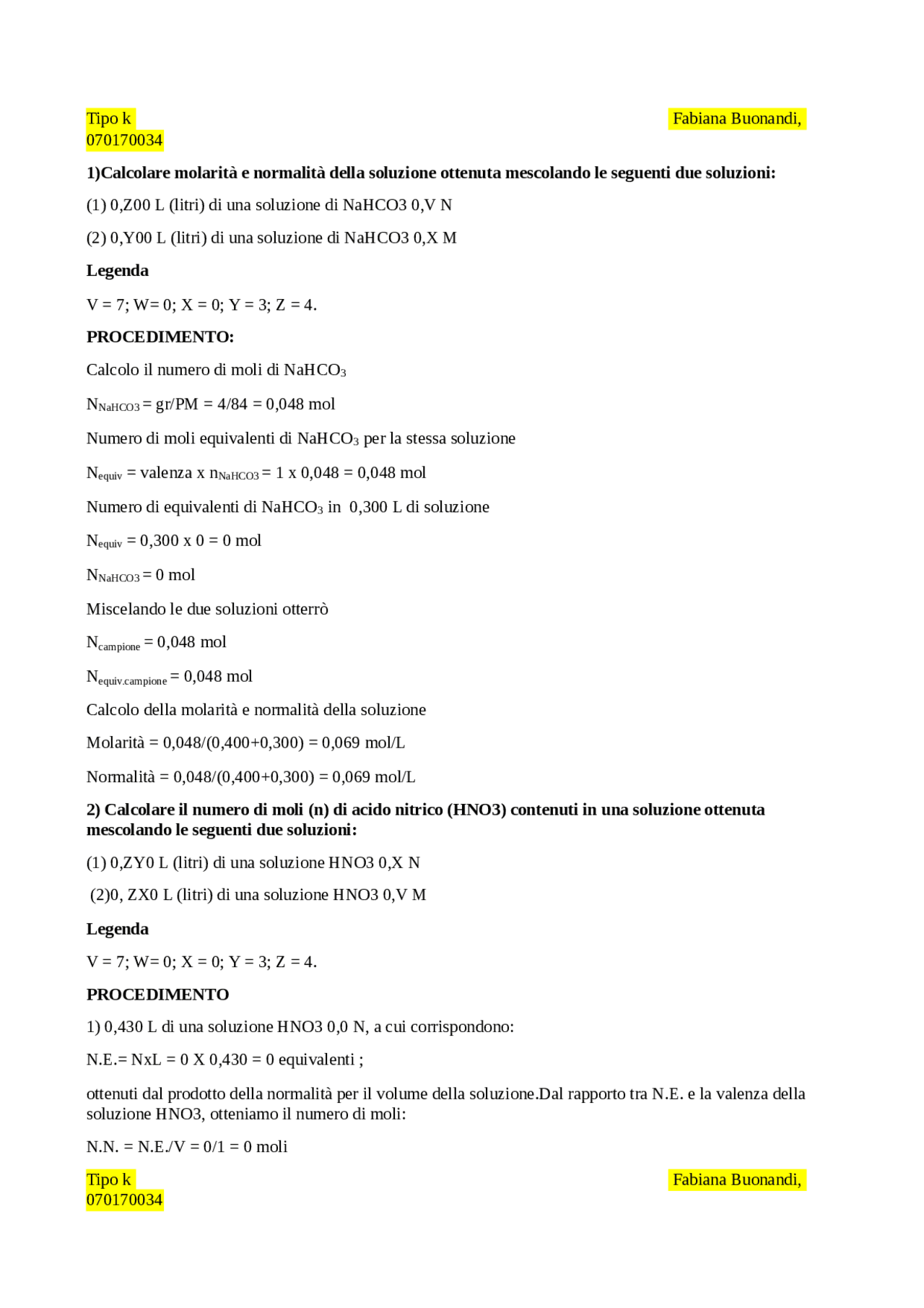 Elaborato 1k Ingegneria Ambientale Esercizi Di Ingegneria Civile