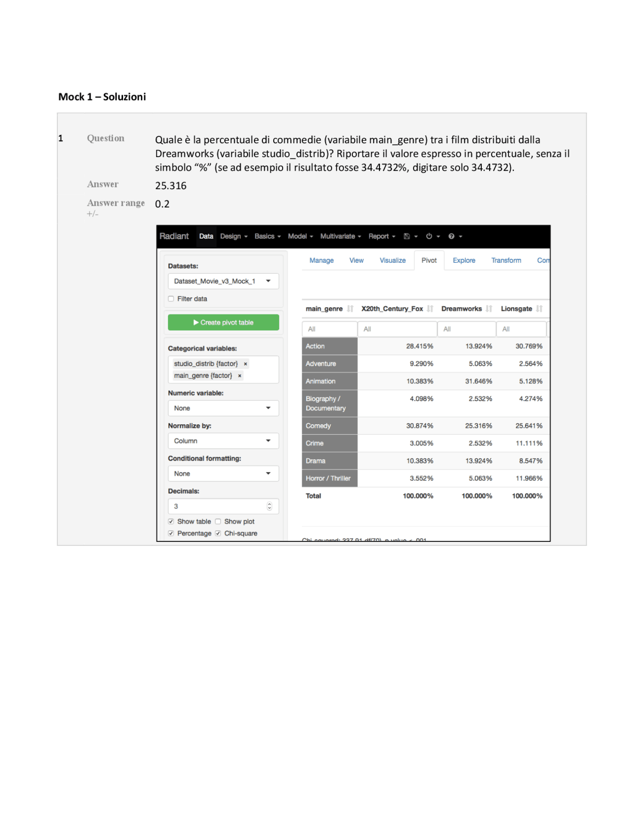 Soluzione Esercizi Erre Docsity