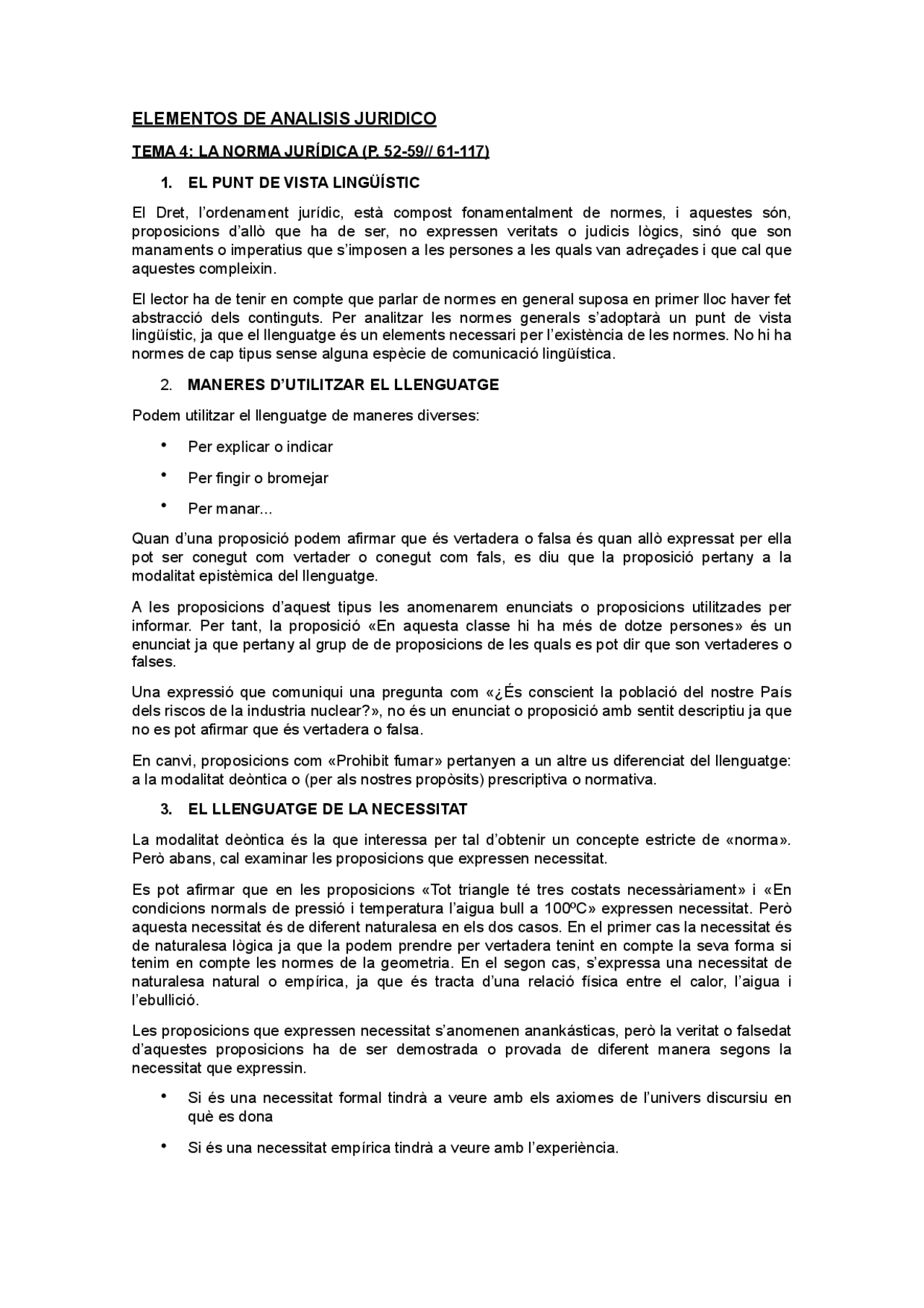 Apuntes Fonaments Del Dret Docsity