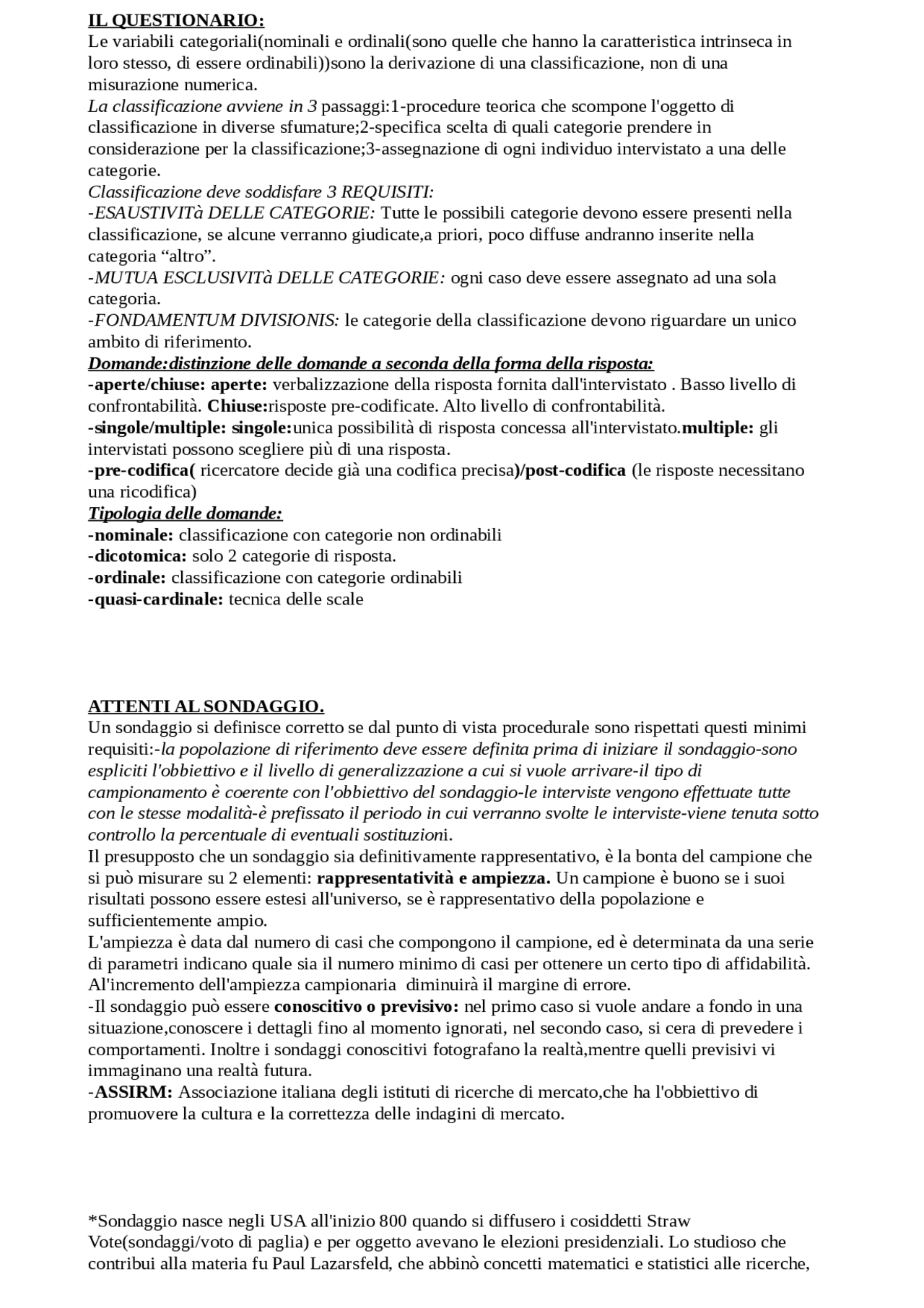 Metodi E Tecniche Della Ricerca Sociale Docsity