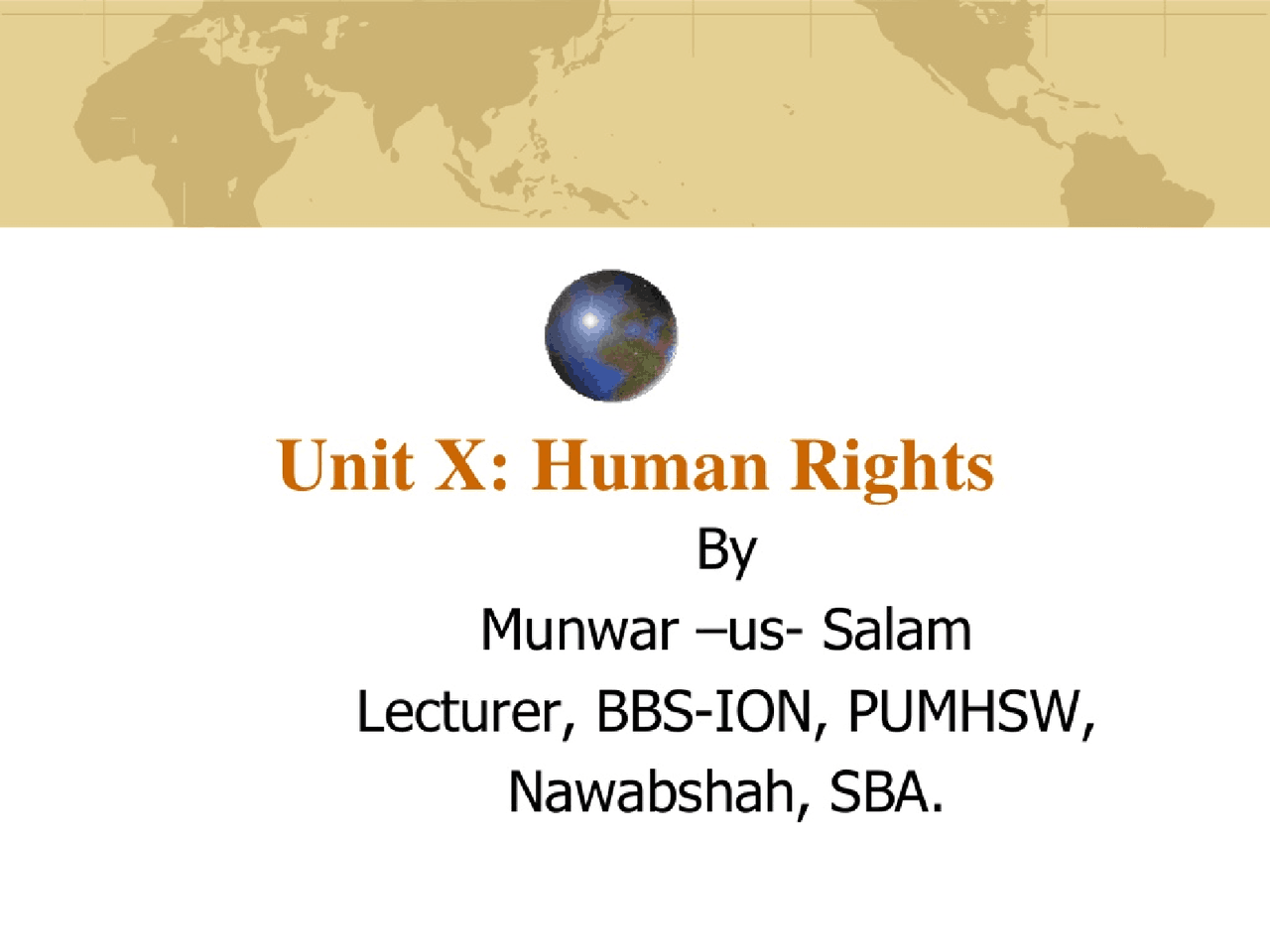 Basic human rights of universal declaration - Docsity