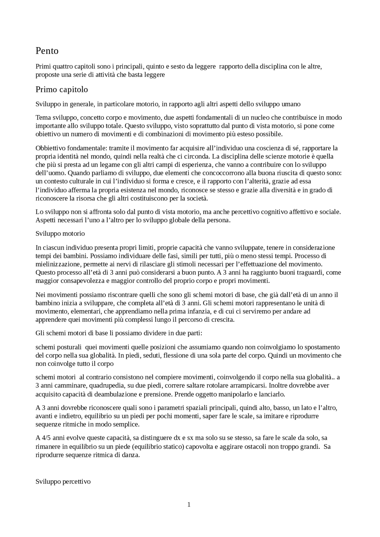 Scienze Motorie E Didattica Scienze Della Formazione Primaria